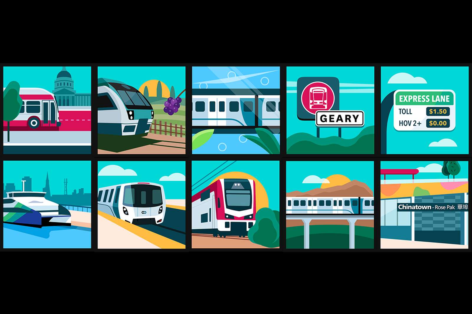 Maps: When 10 major S.F. Bay Area transportation projects will be done