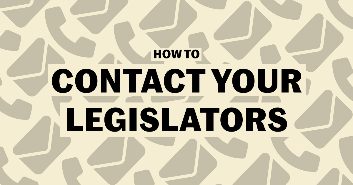 How to contact your representatives in Texas and Washington, D.C.