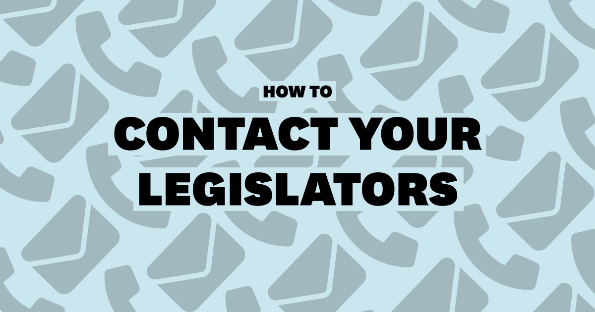 How to contact your representatives in California and Washington, D.C.