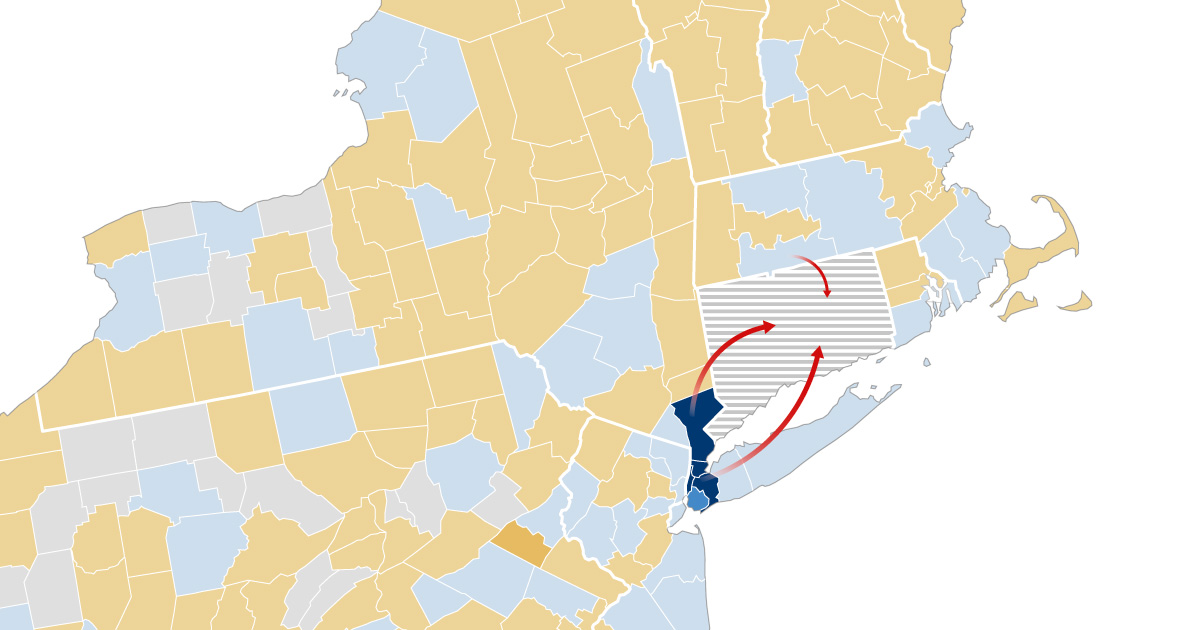 What a Census report reveals about people moving into and out of CT