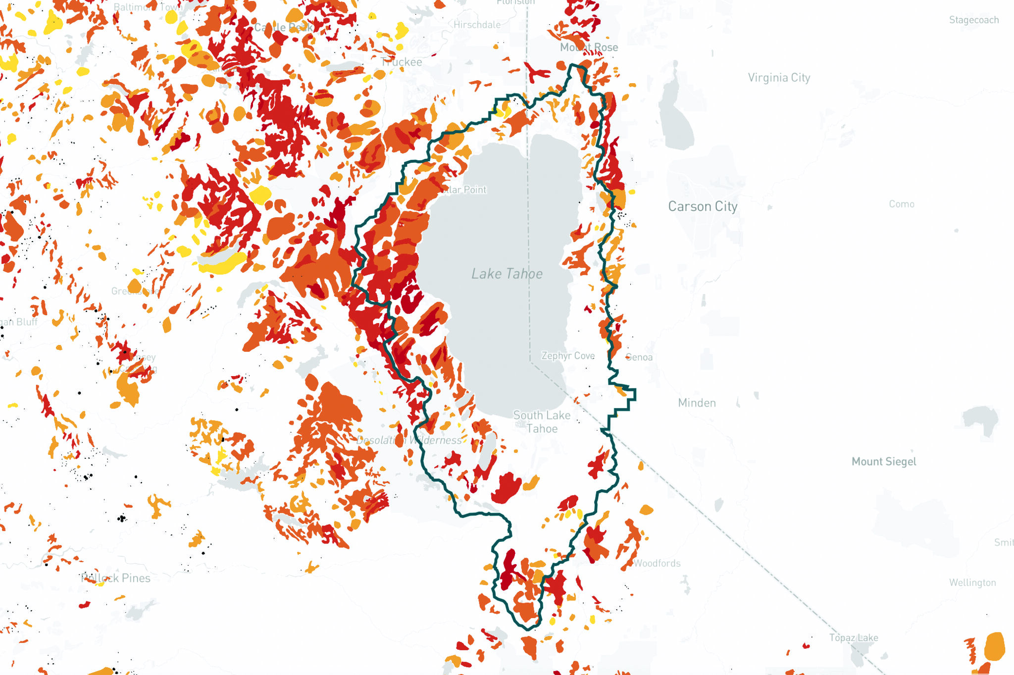 Millions of trees died in California forests. These are worst-hit areas