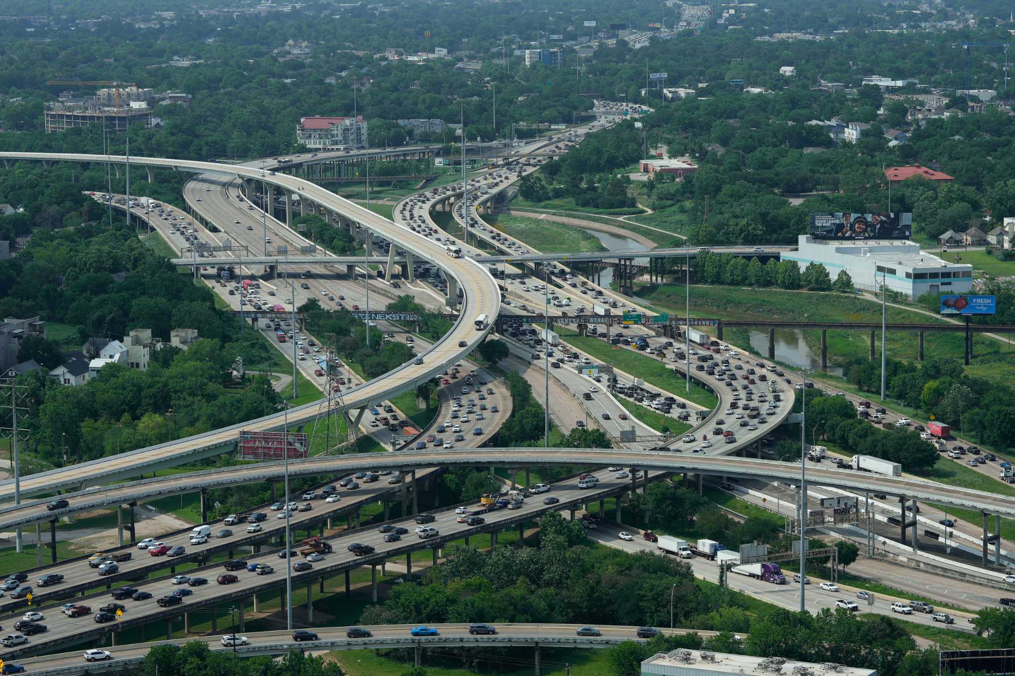 Houston Interstate 45 rebuild: Track construction updates here