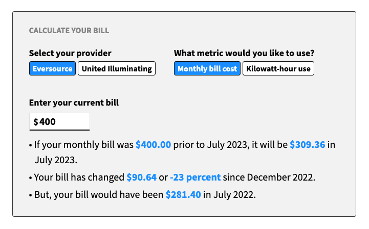 CT electric rates calculator: See how much you'll pay this summer