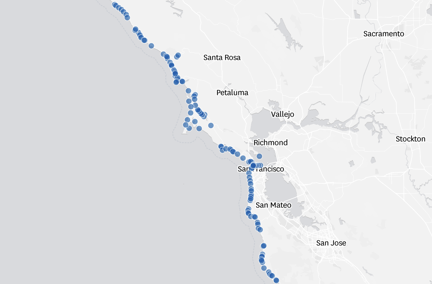 Bay Area beach map: Find coastal spots perfect for dogs, camping and more