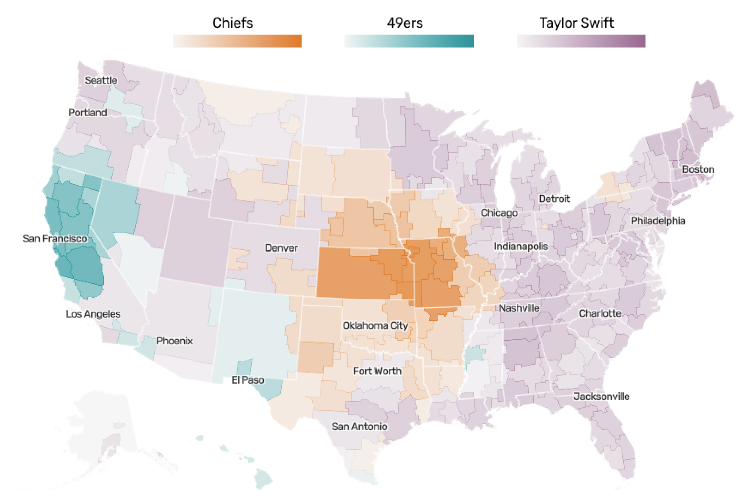 Super Bowl: Google searches reveal who CT is rooting for