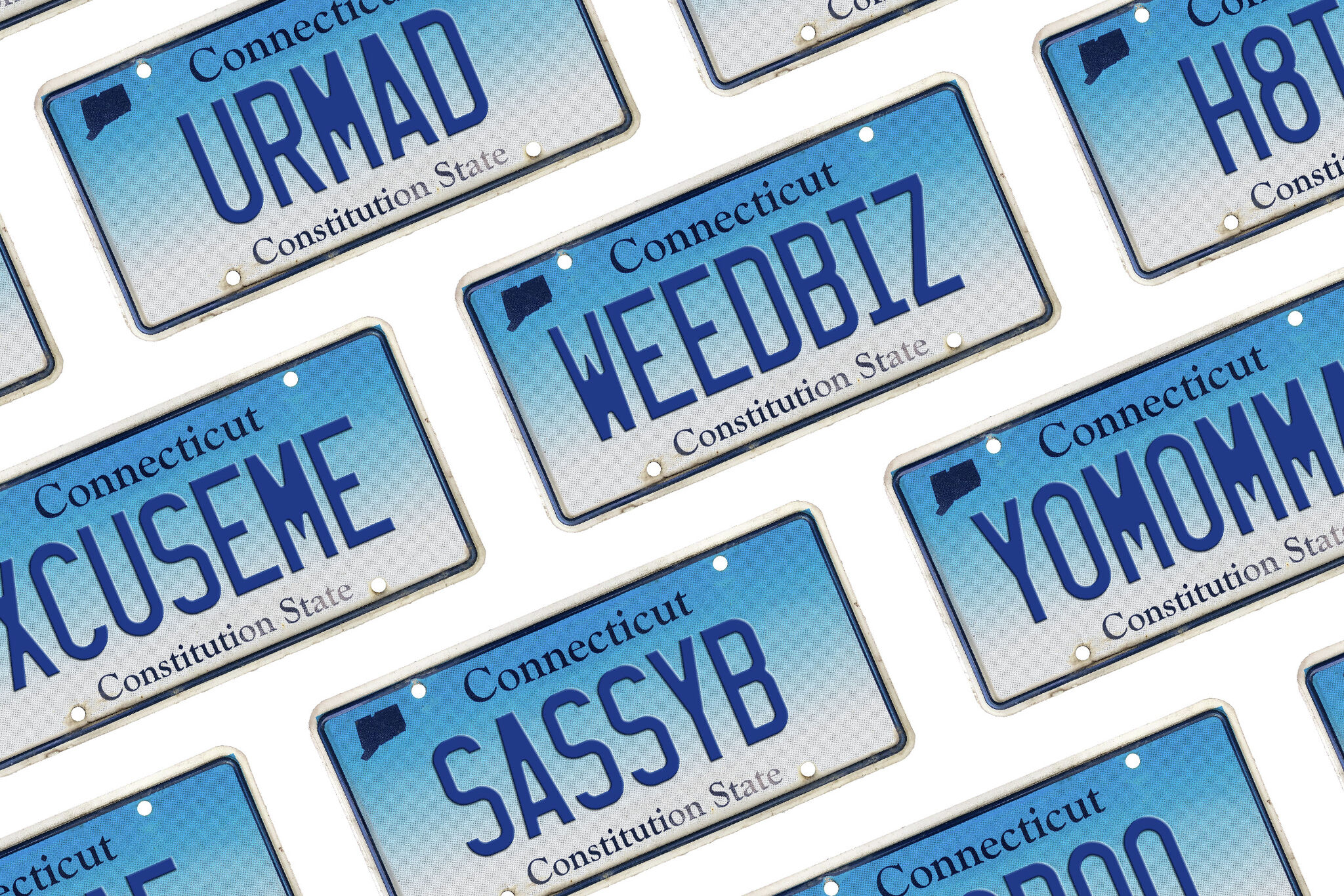 CT DMV wouldn't allow these vanity license plates on the road in 2023
