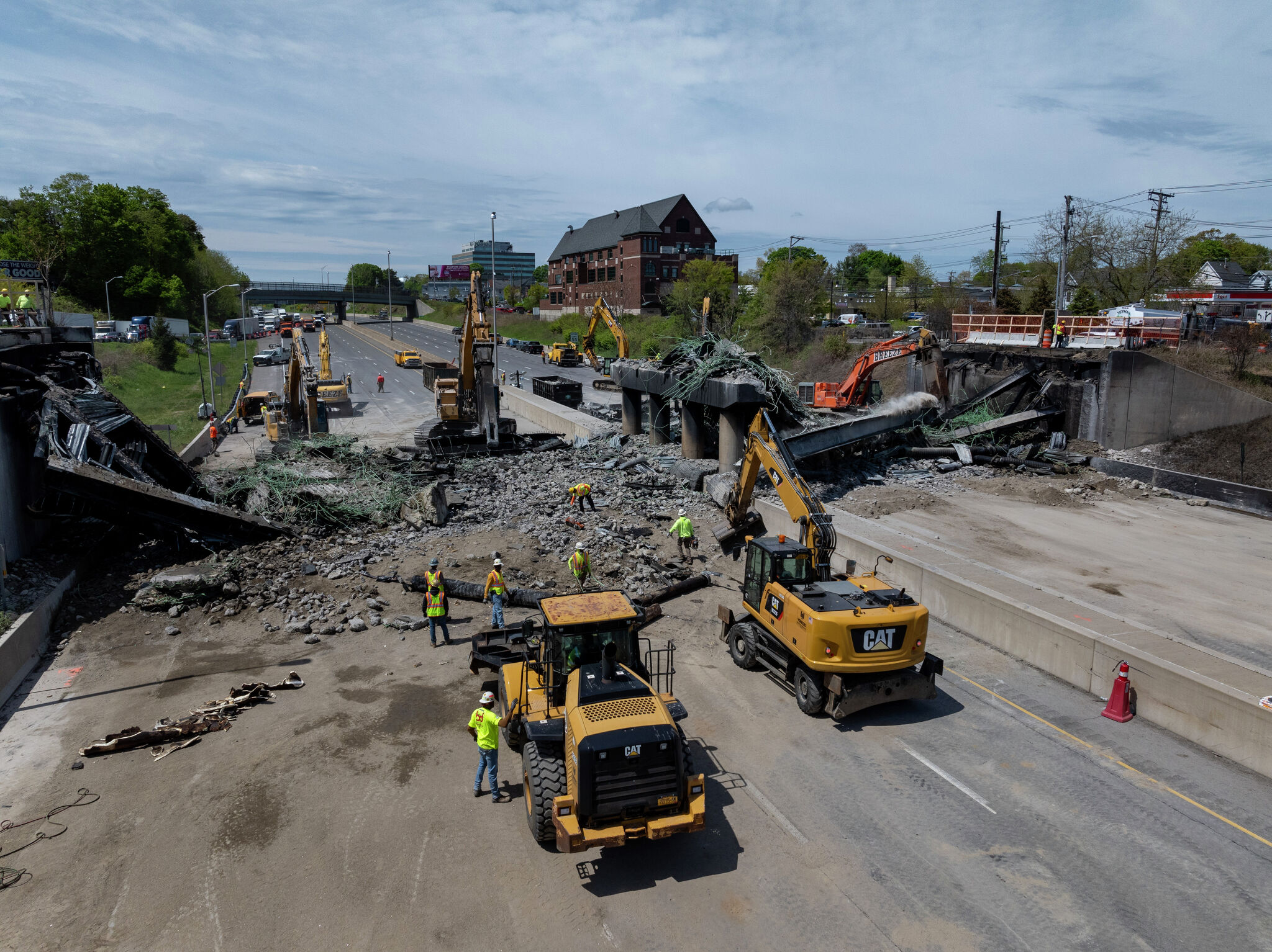 How crews demolished, cleaned up Norwalk I-95 bridge in 80 hours