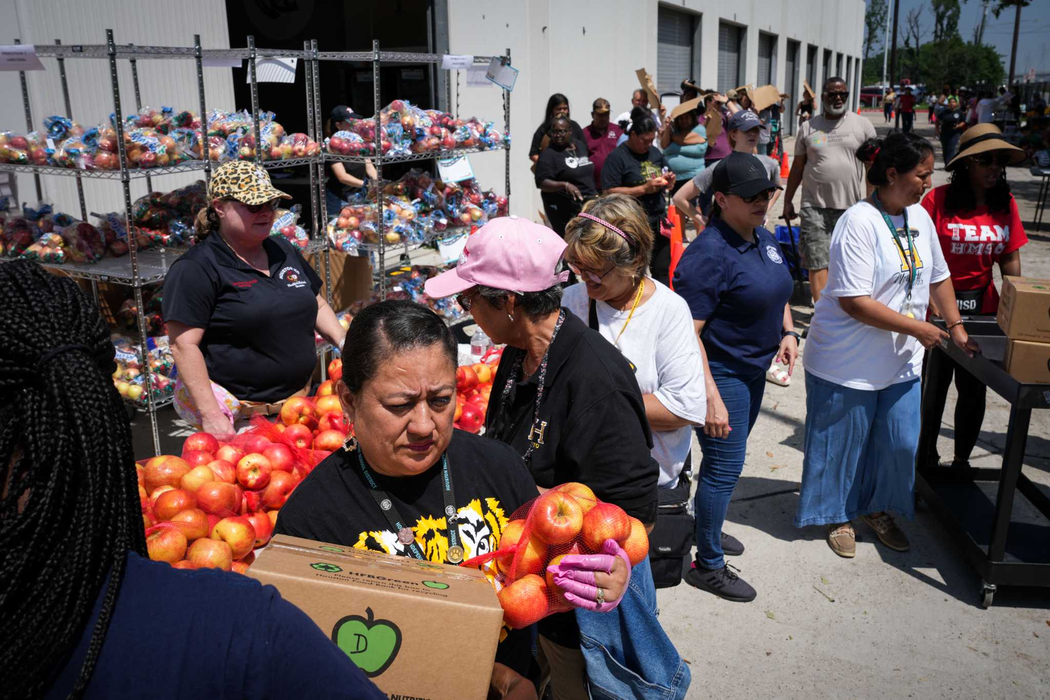 Photos: Aftermath from Houston's deadly storm and tornado