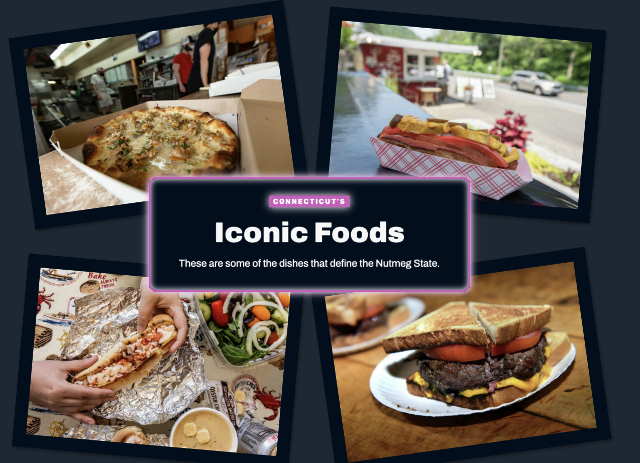 CT's most iconic foods, from pizza to steamed burgers