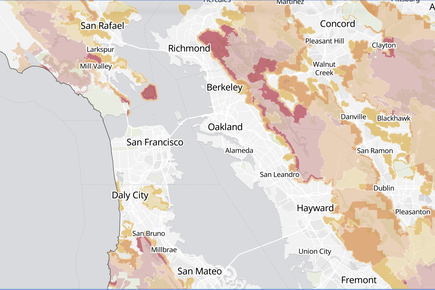 Fire risk maps for all of California now available after latest Cal ...