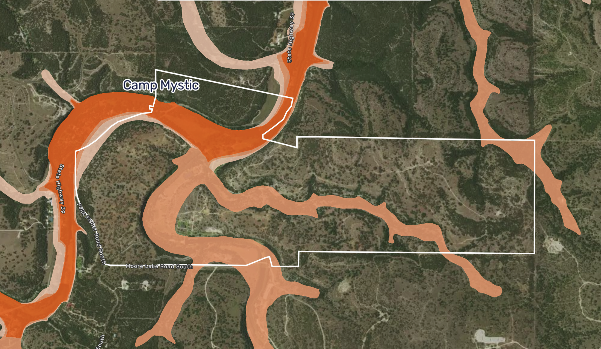 Camp Mystic built partly in ‘extremely hazardous’ flood zone