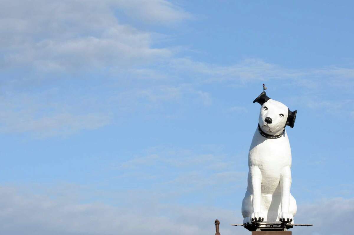 Nipper's road from RCA dog to Albany icon