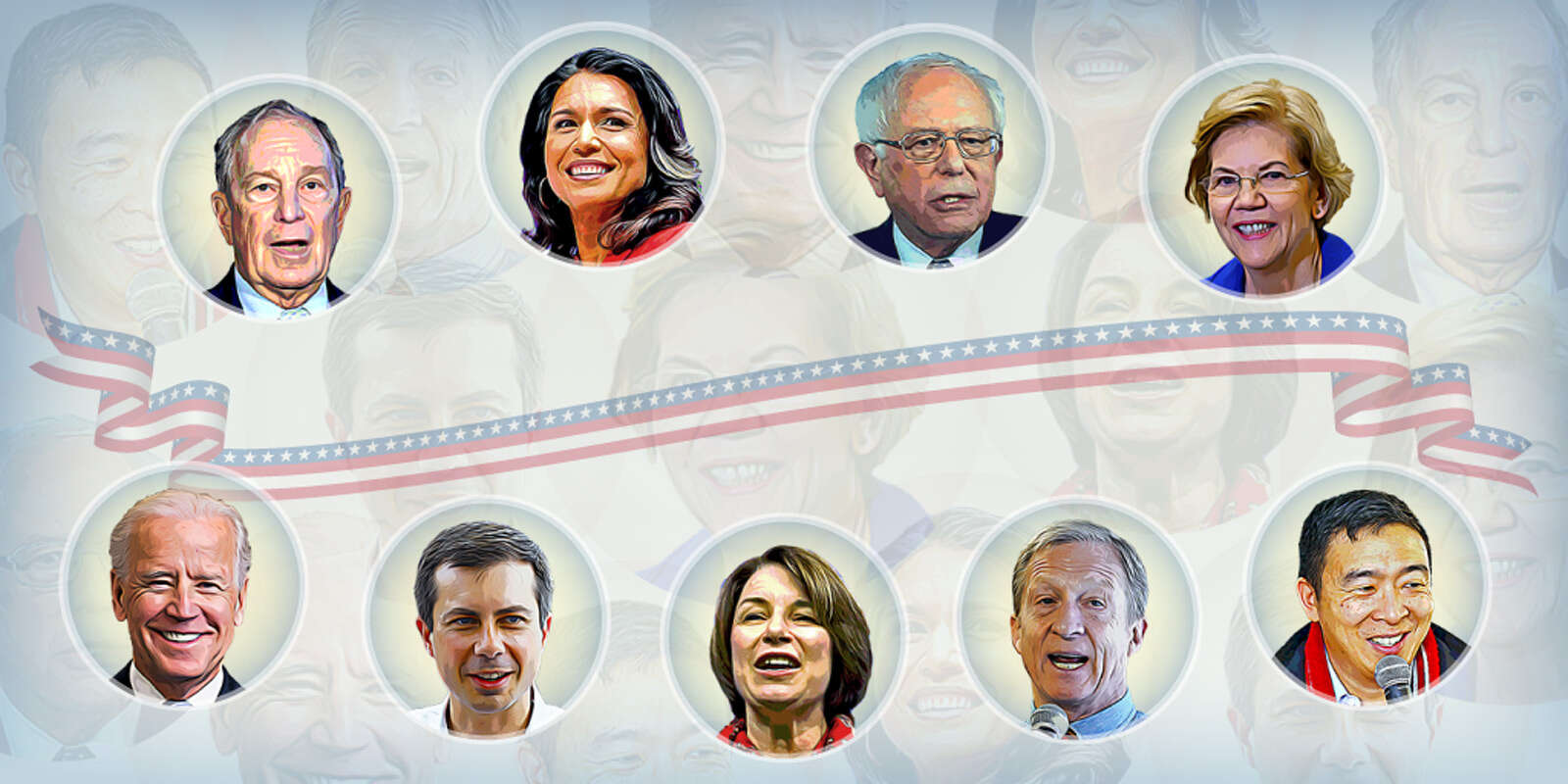Who's your Democratic primary candidate match? Answer these questions ...