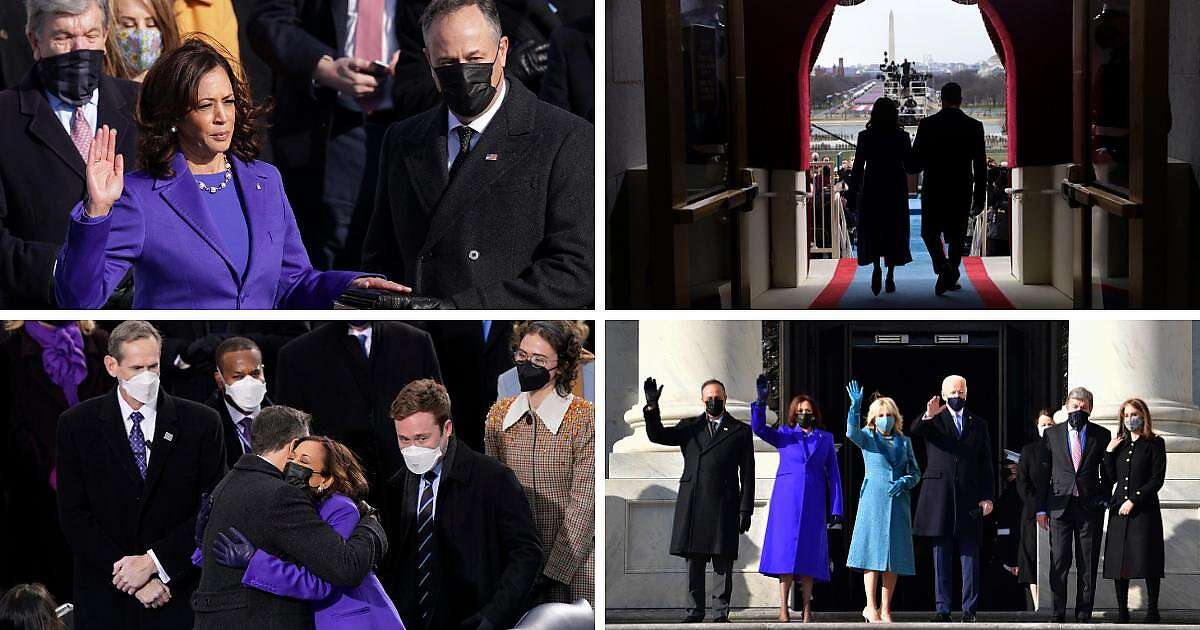Kamala Harris, Vice-President Elect: Her career in photos, including ...