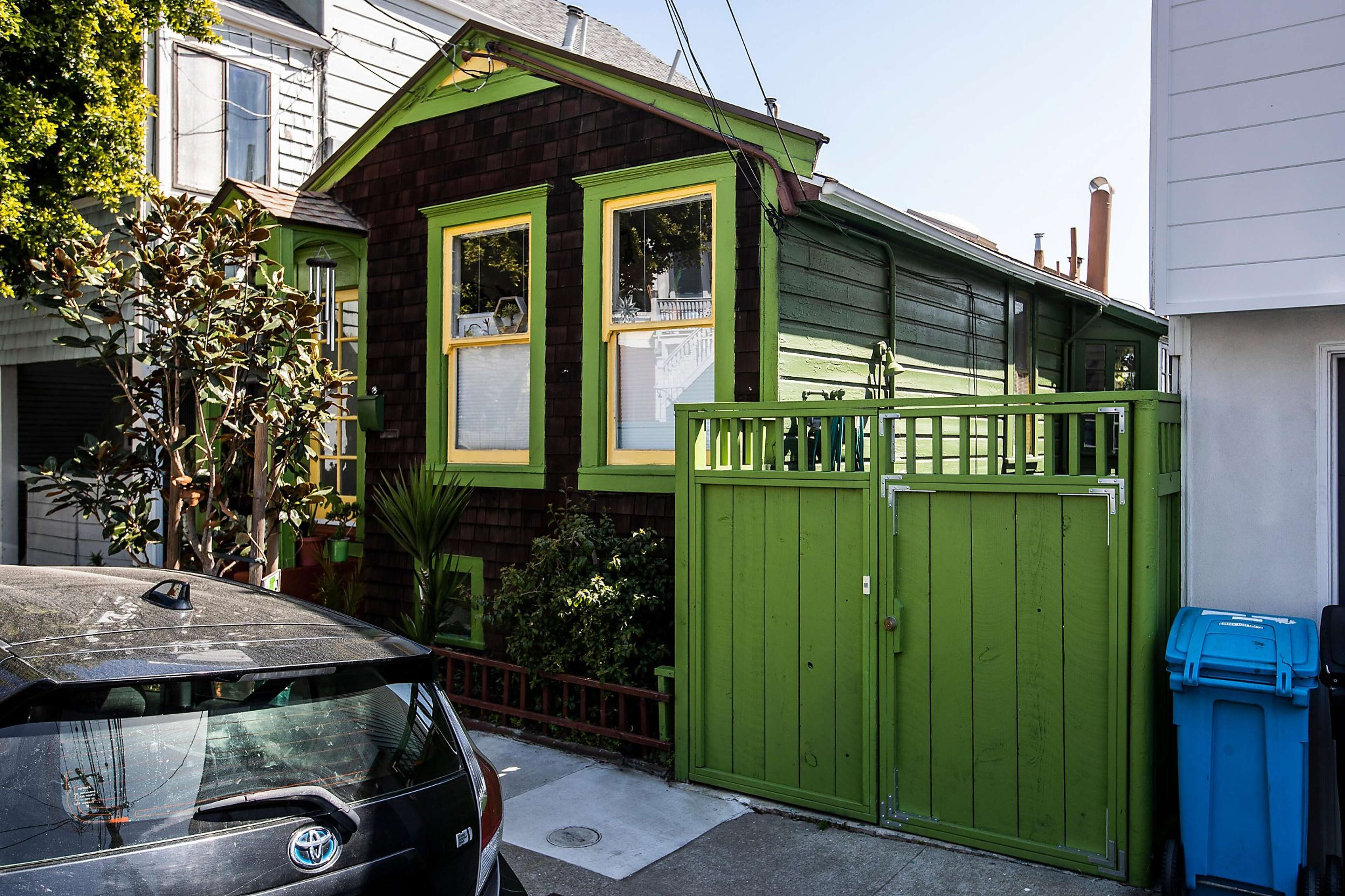 This map shows where 1906 earthquake shacks still exist in San ...