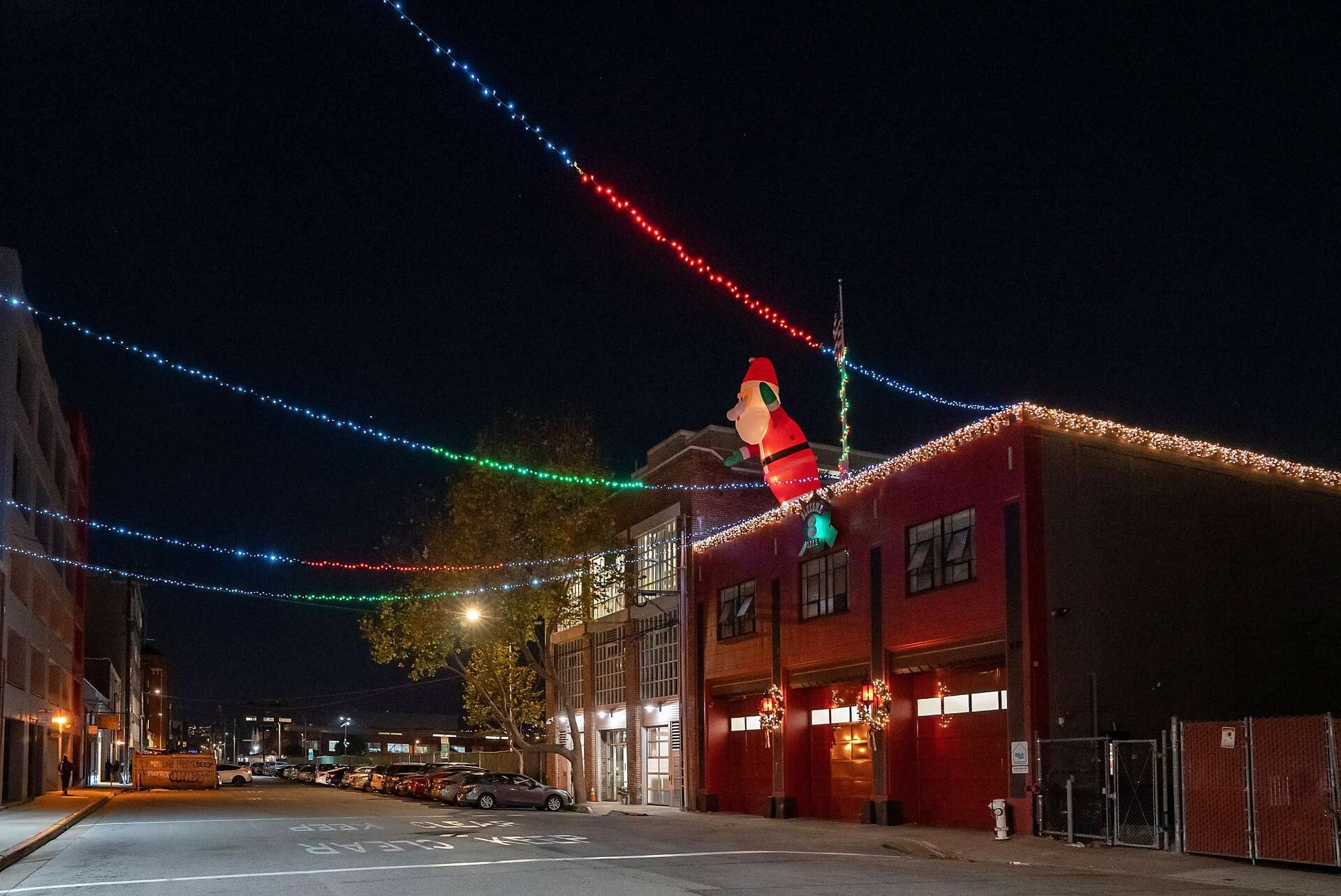 Where to see S.F. fire stations' holiday decorations this Christmas