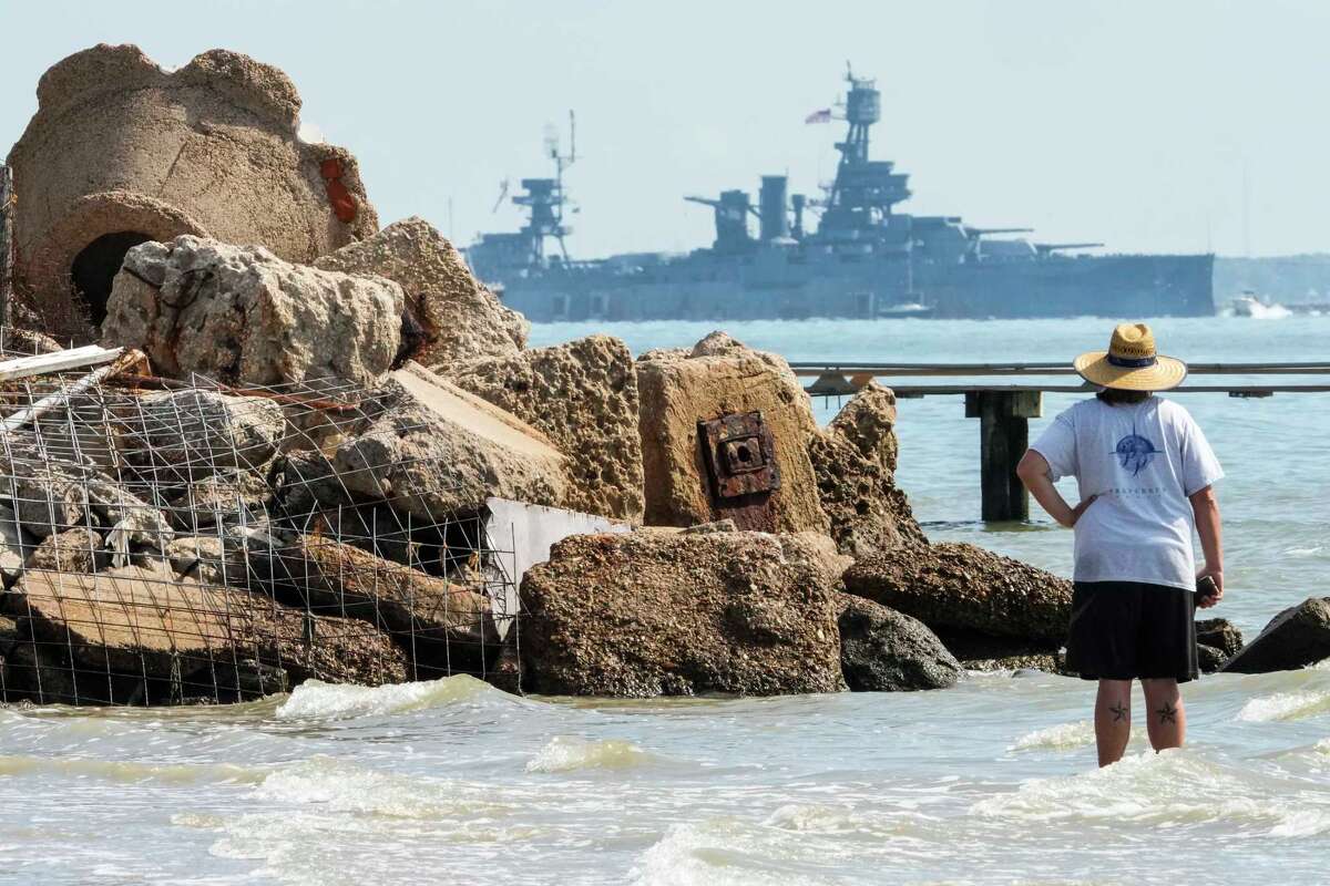 USS Texas is now in Galveston. See the photos and videos of the move.