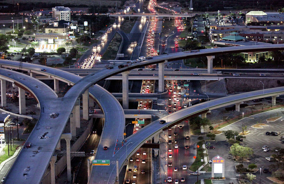 U.S. 281 and Loop 1604 interchange: Stunning photos from above