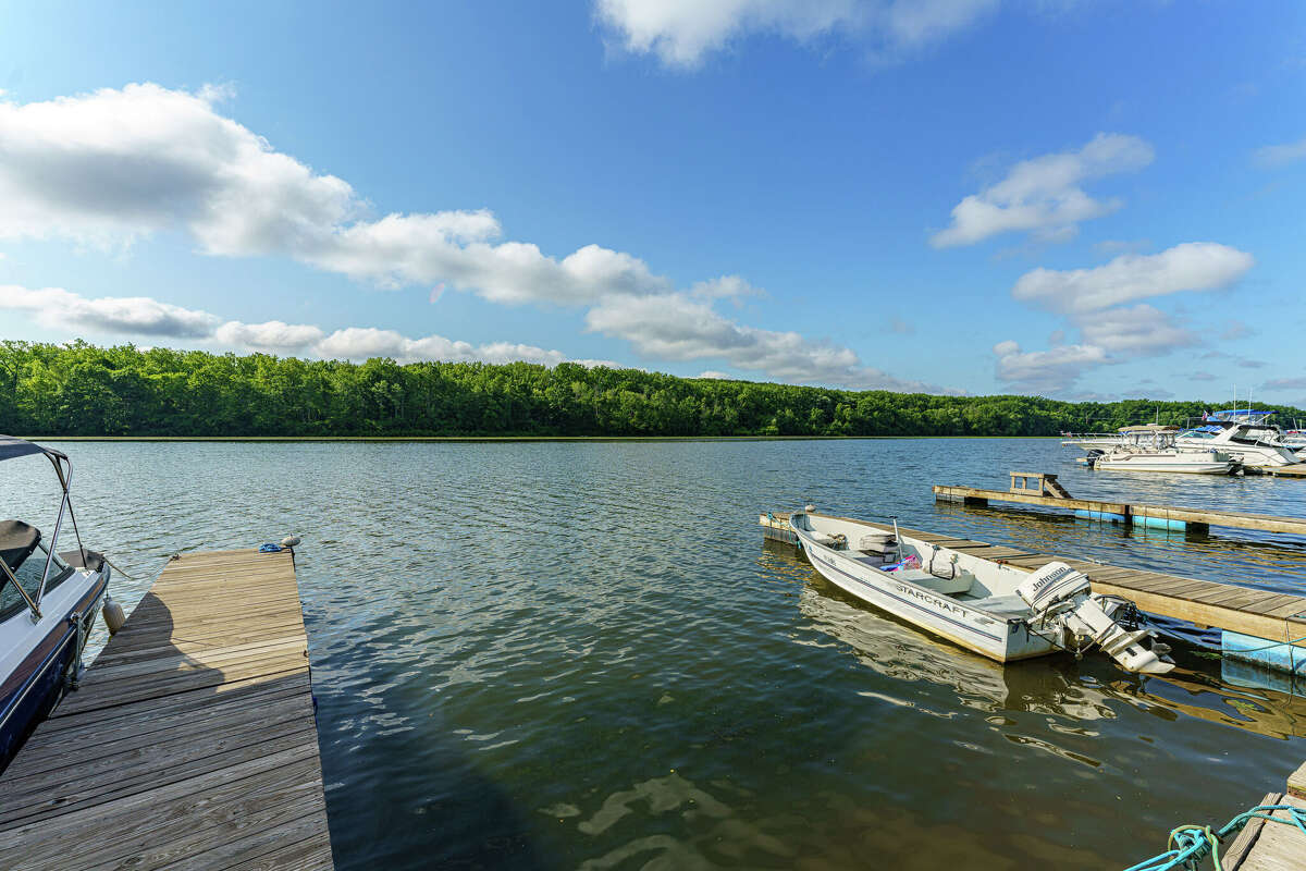 How much for this Alplaus home with boat slips on the Mohawk River?