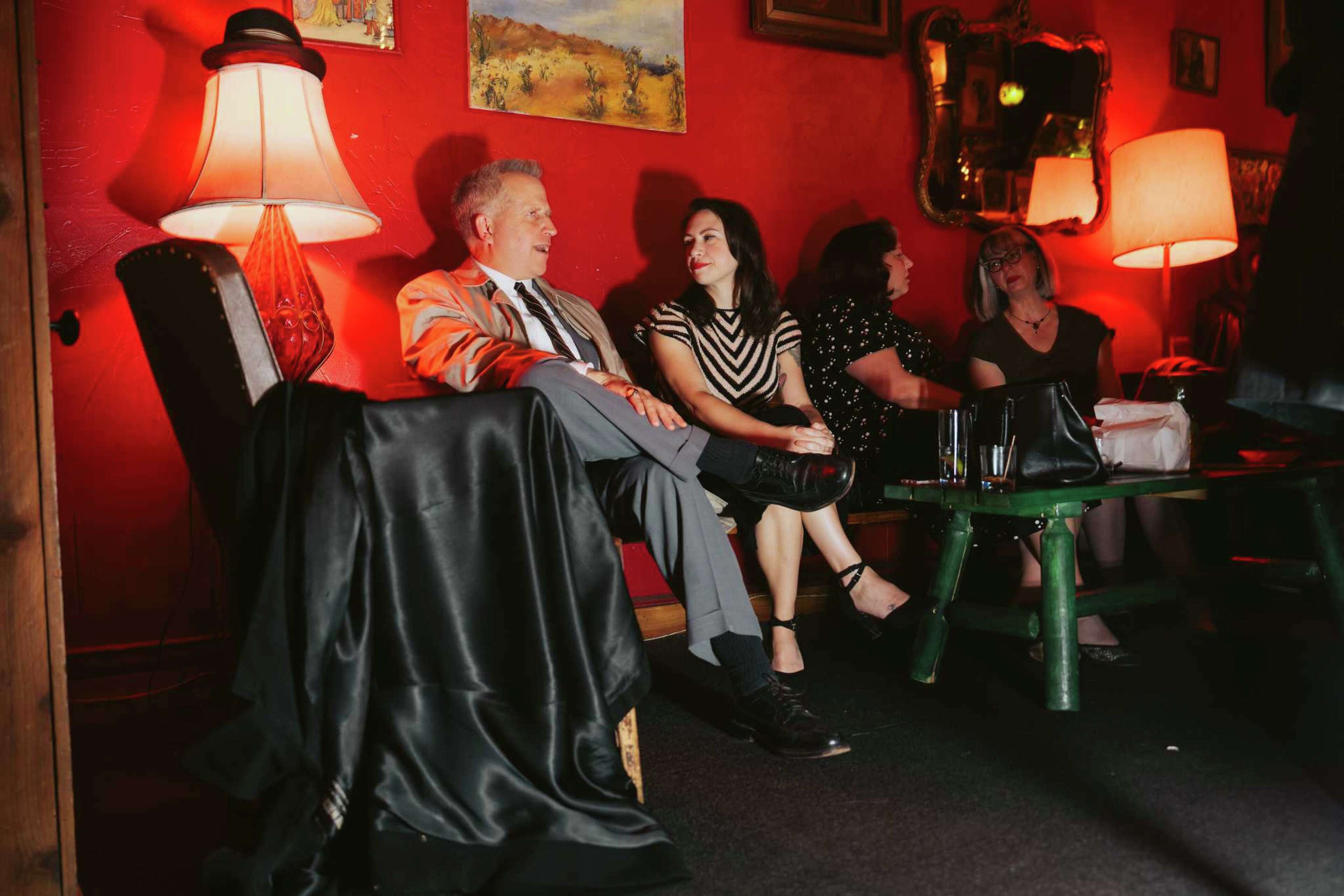 Inside the Royal Cuckoo Organ Lounge, a surreal S.F. jazz bar