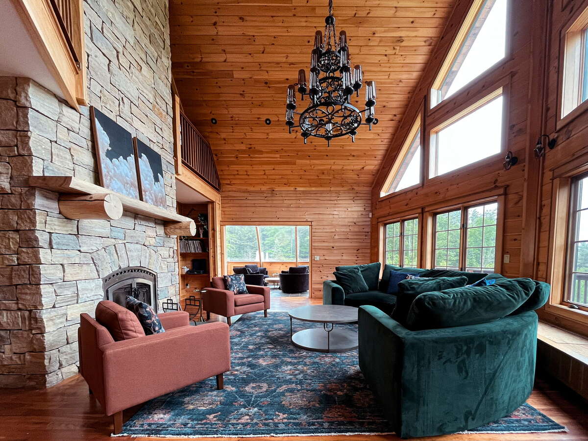 How much would you pay for this Adirondack log chalet?