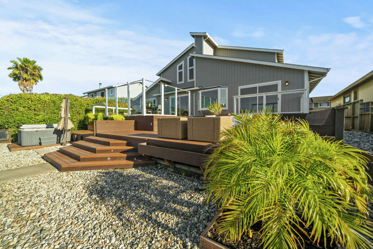 Can you guess how much this waterfront home with a private dock in ...