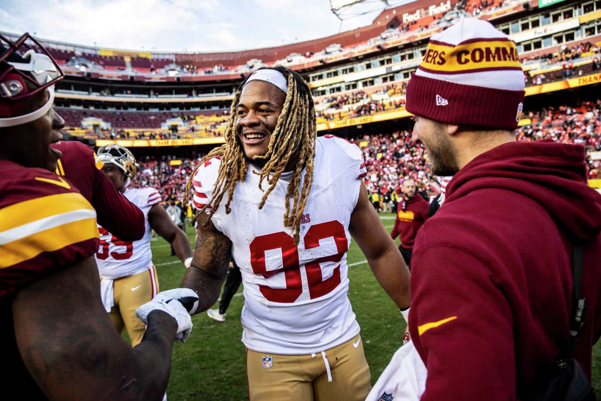 Why the San Francisco 49ers have the greatest hair in the NFL