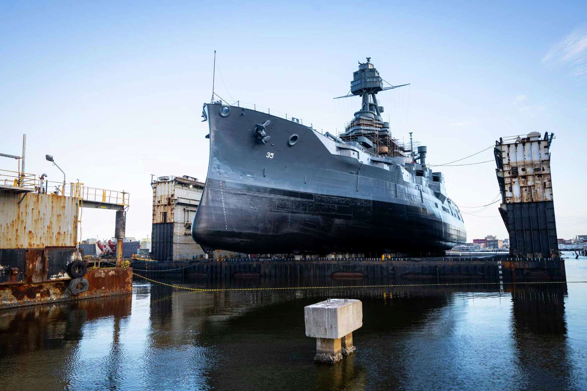 How Battleship Texas was restored to its former glory