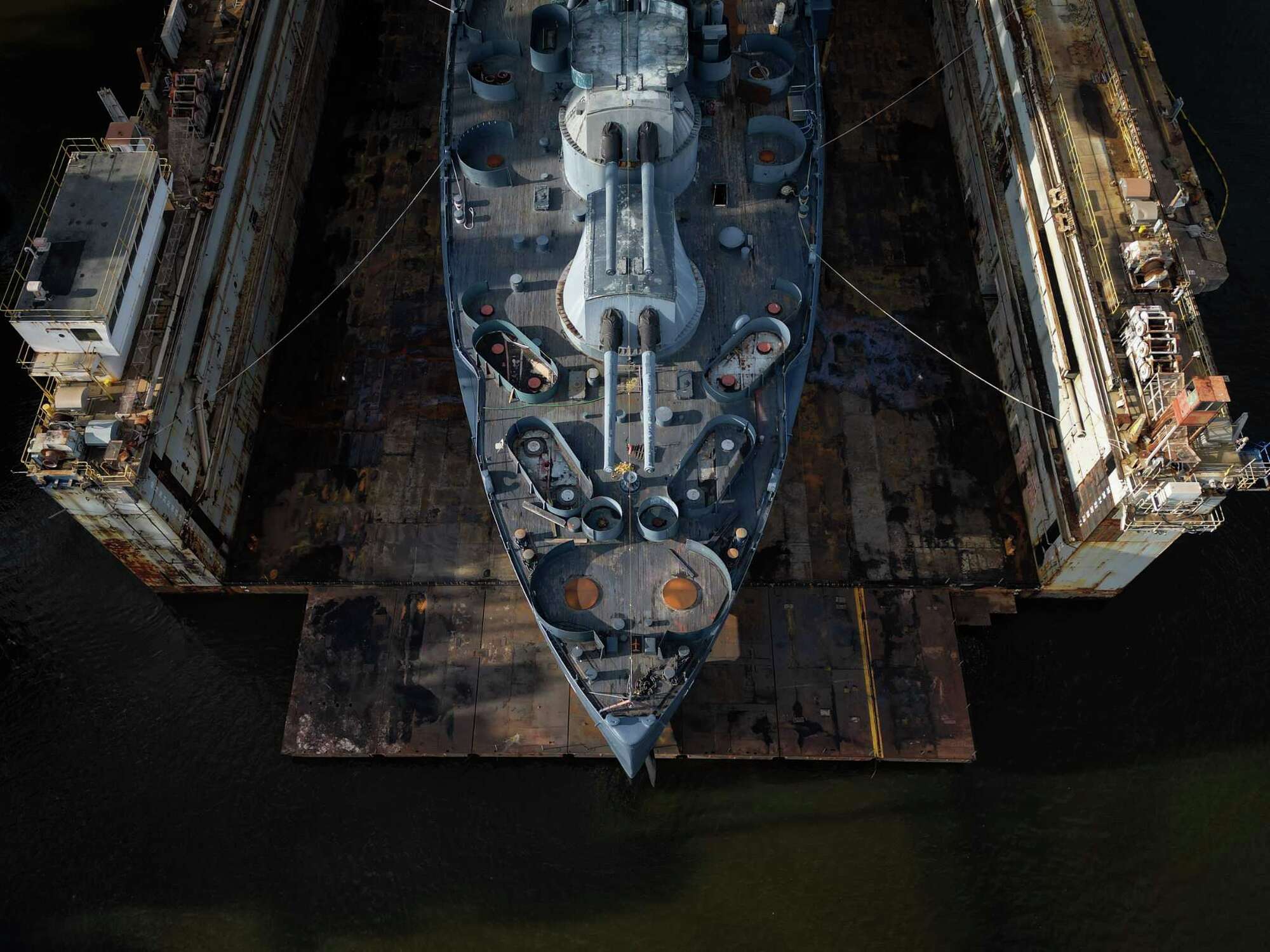 How Battleship Texas was restored to its former glory
