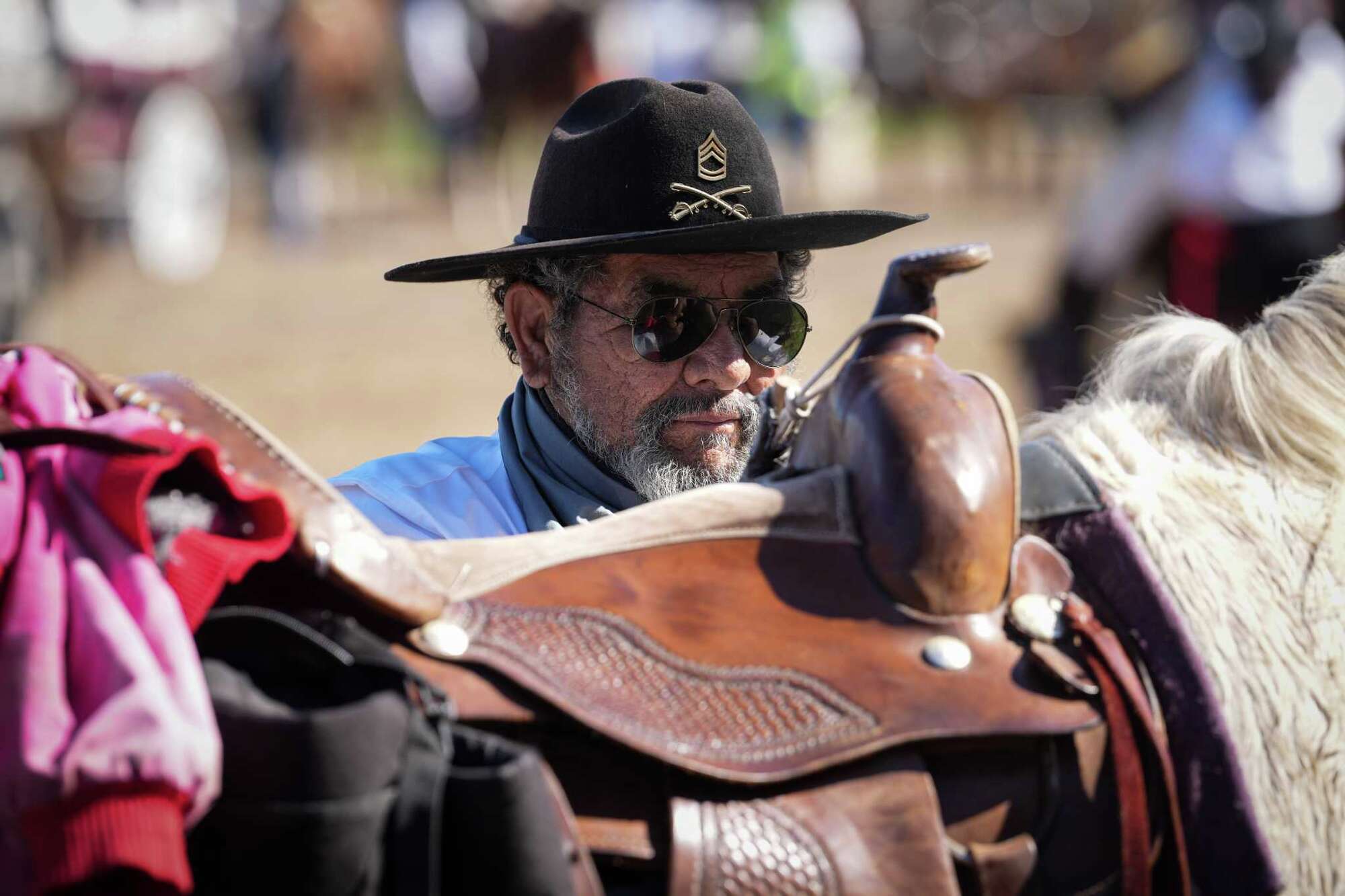Rodeo trail riders pass through Houston, kicking of 2024 season