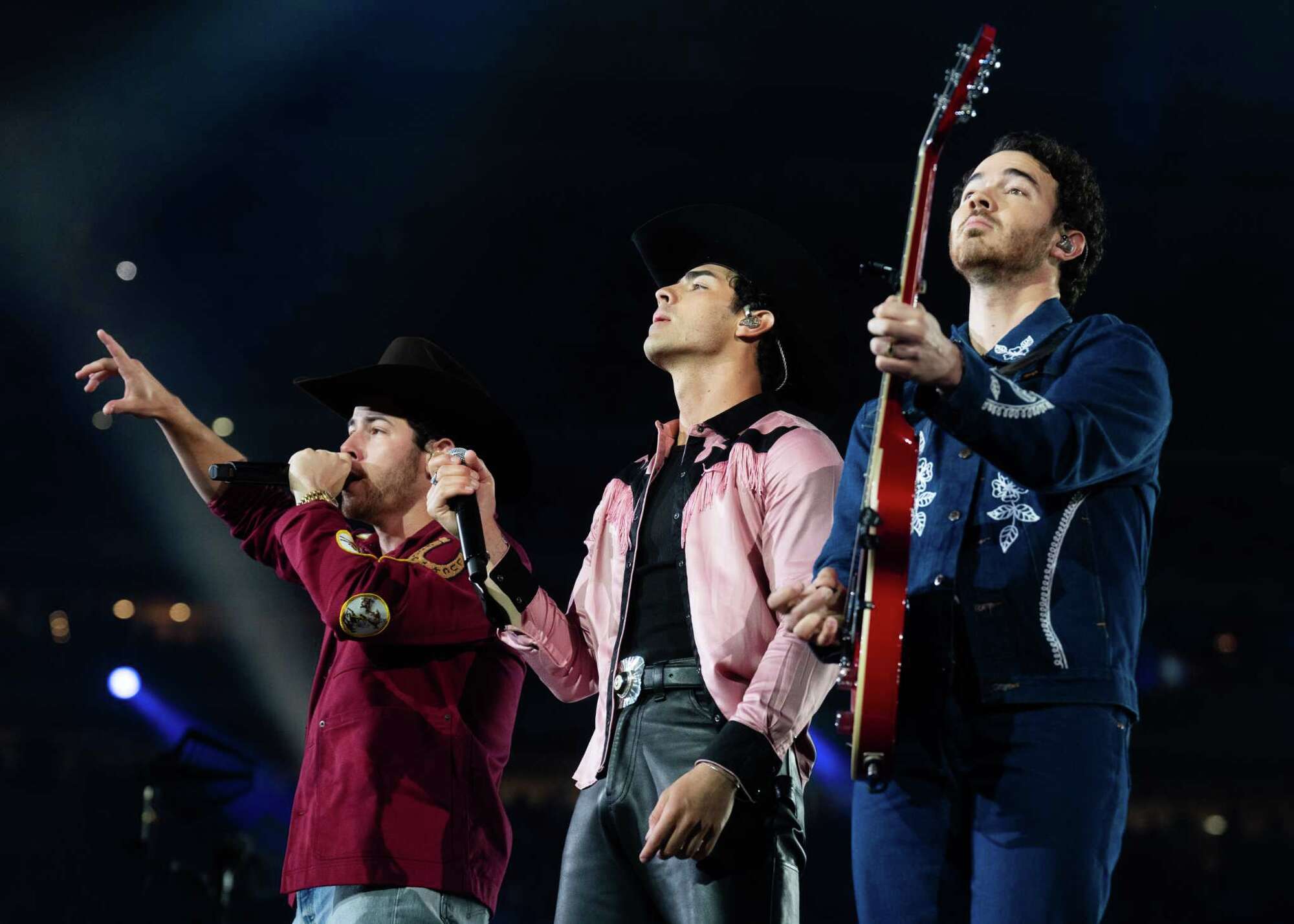 Photos from the Jonas Brothers Houston Rodeo concert