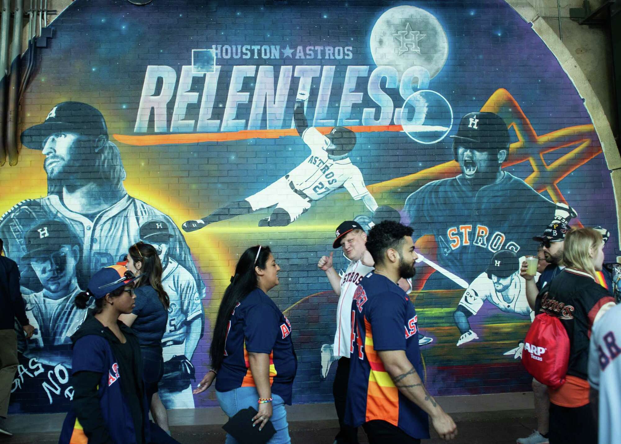 Photos: Houston Astros opening day game against Yankees at Minute Maid