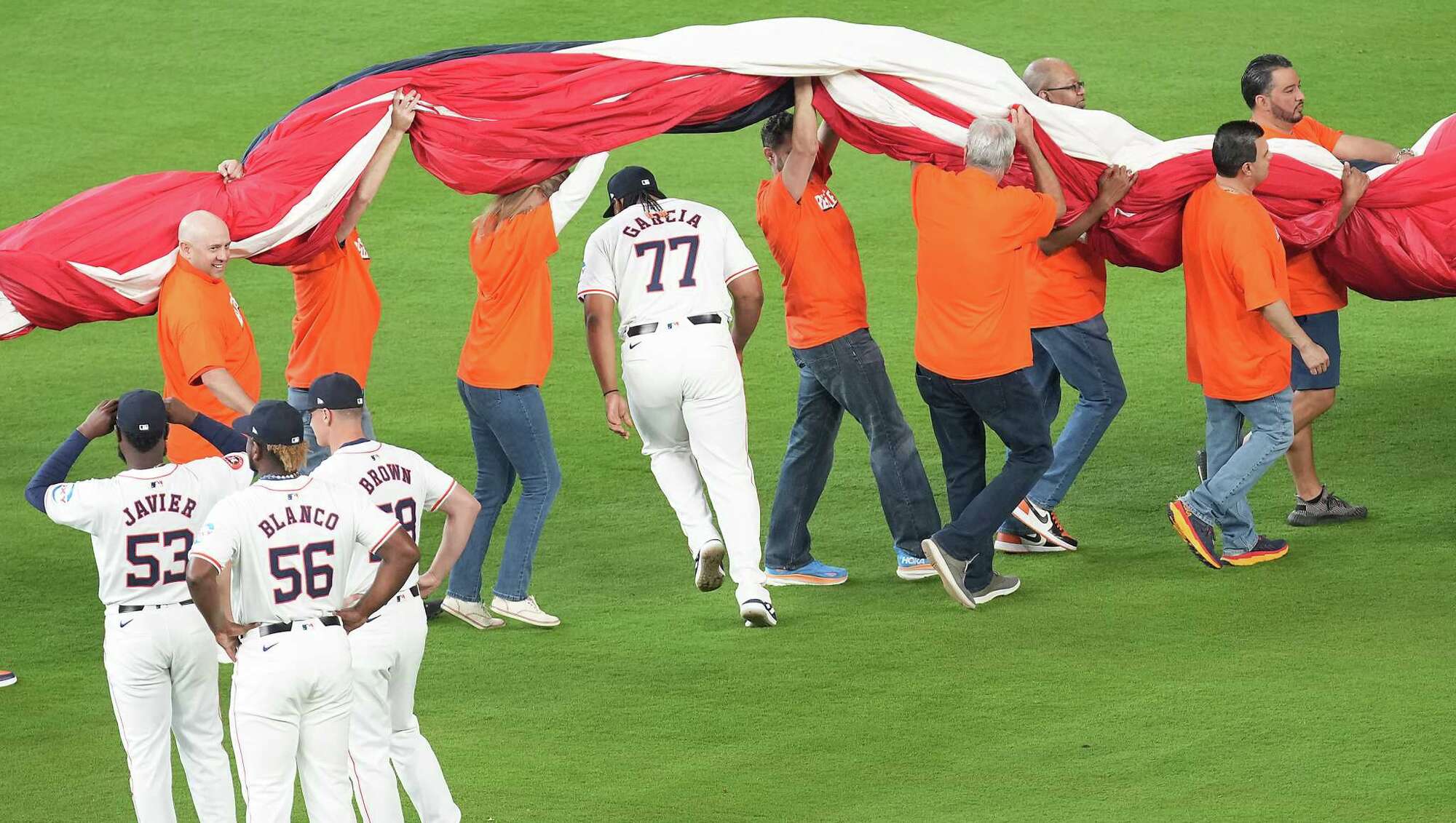 Photos: Houston Astros opening day game against Yankees at Minute Maid