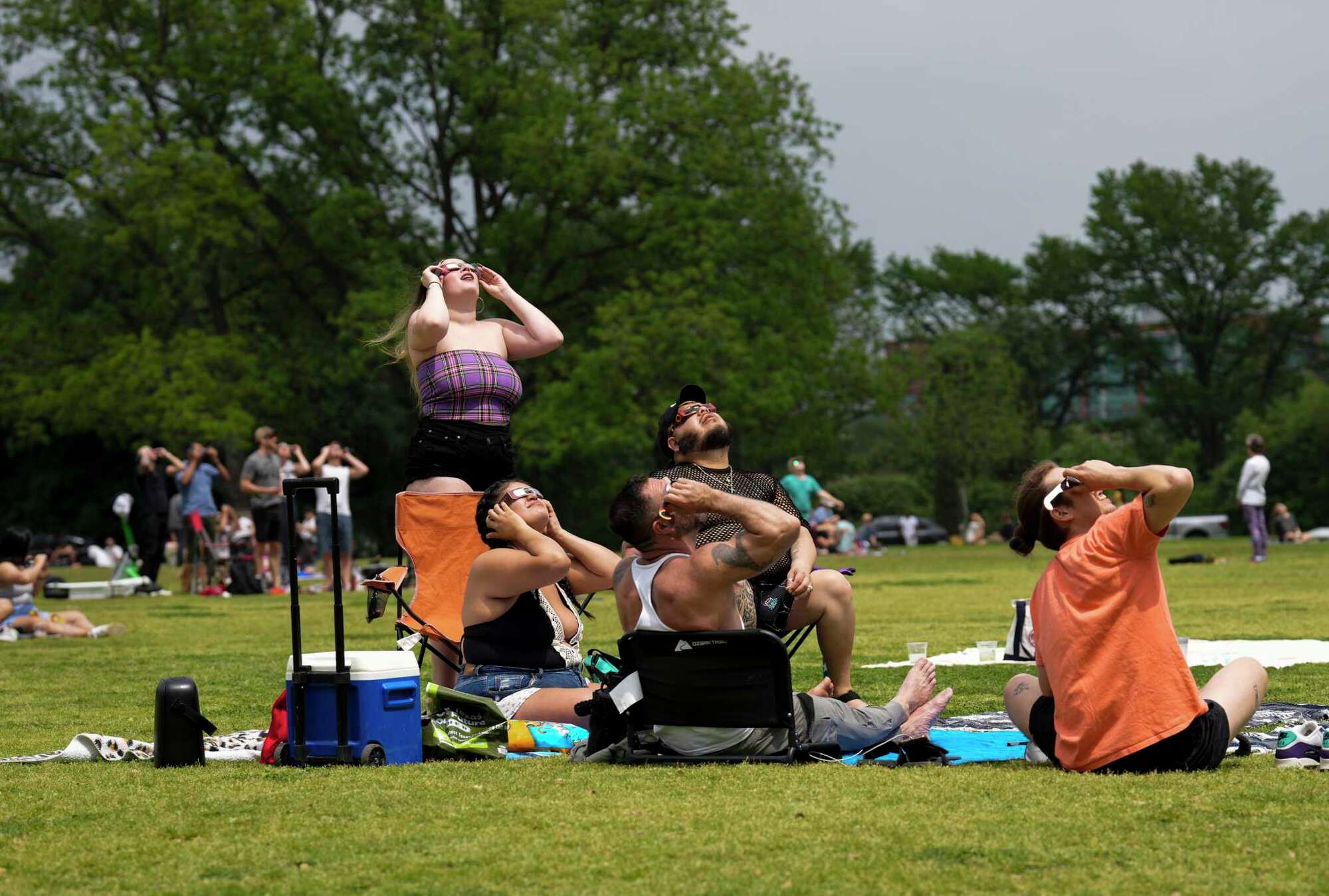 Solar eclipse: Scenes from the 2024 total solar eclipse in Texas