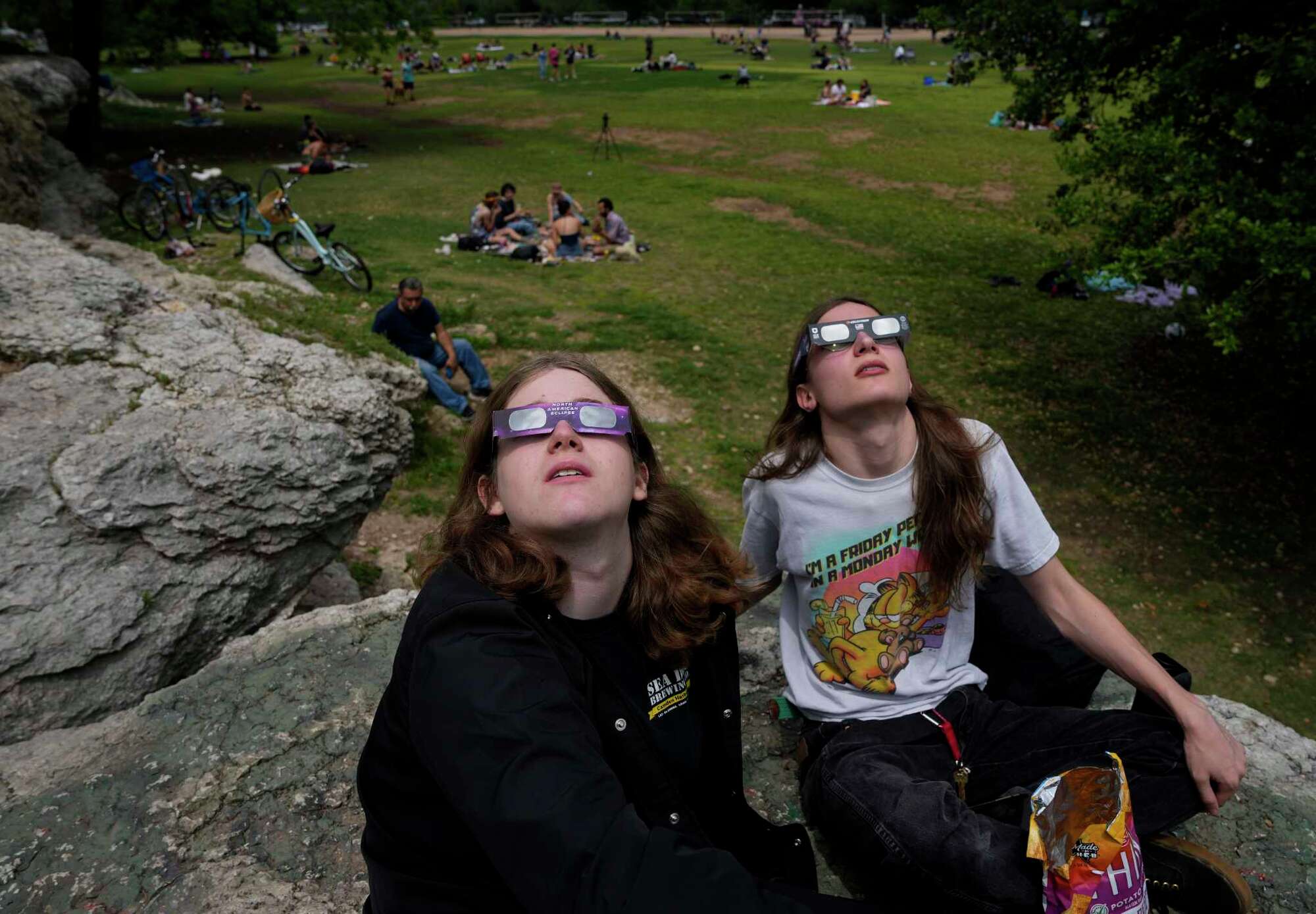 Solar eclipse: Scenes from the 2024 total solar eclipse in Texas