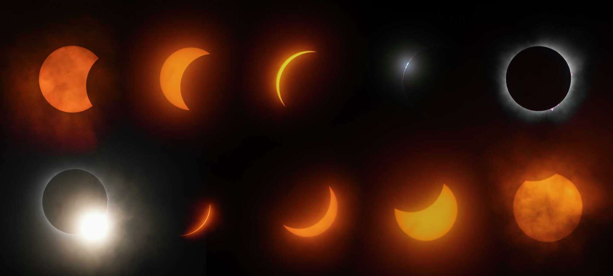 Solar eclipse: Scenes from the 2024 total solar eclipse in Texas