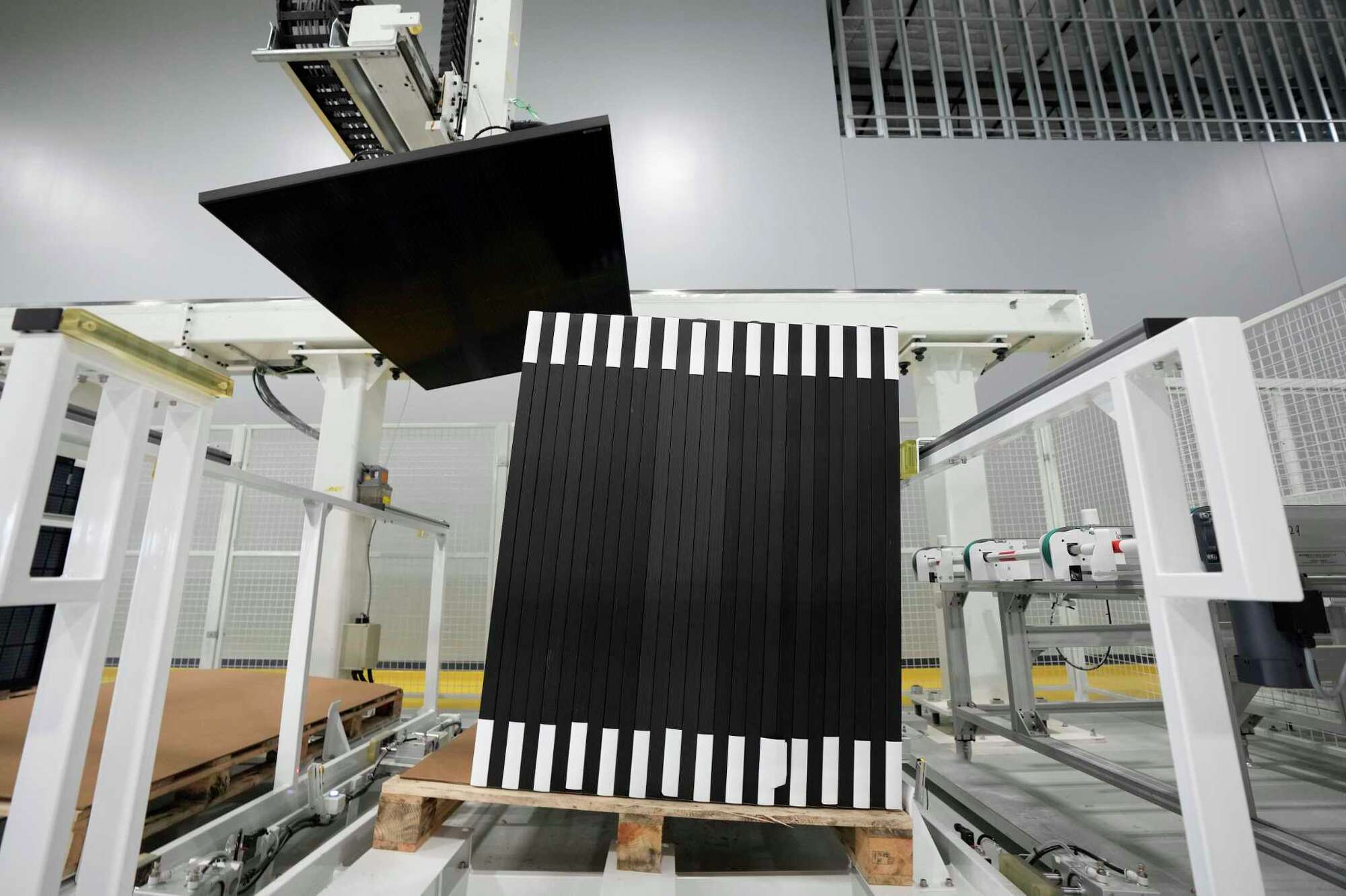 A tour of Elin Energy, the new solar panel facility based in Brookshire ...