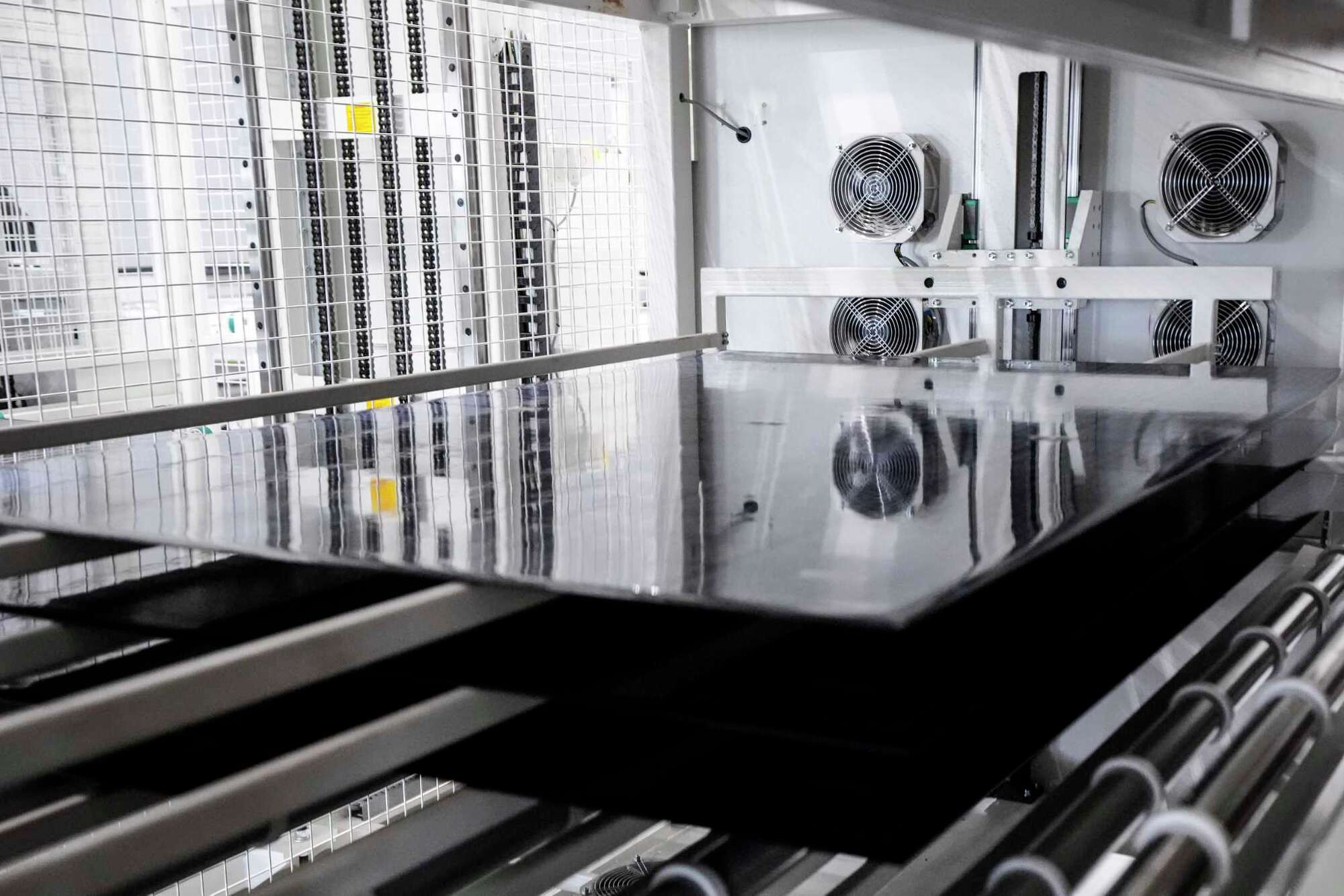 A tour of Elin Energy, the new solar panel facility based in Brookshire ...