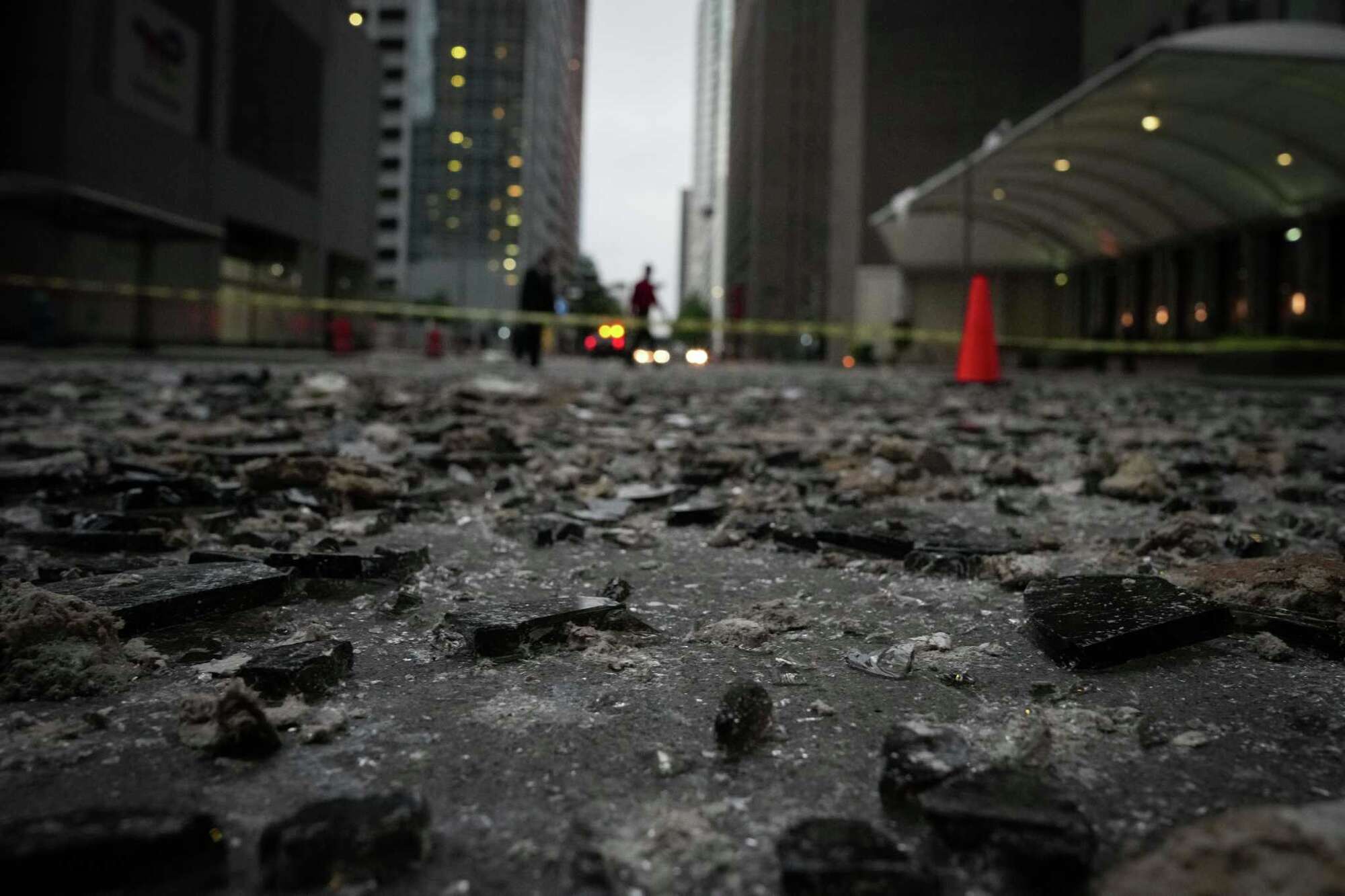 Photos: Houston storm with hurricane-like winds causes destruction