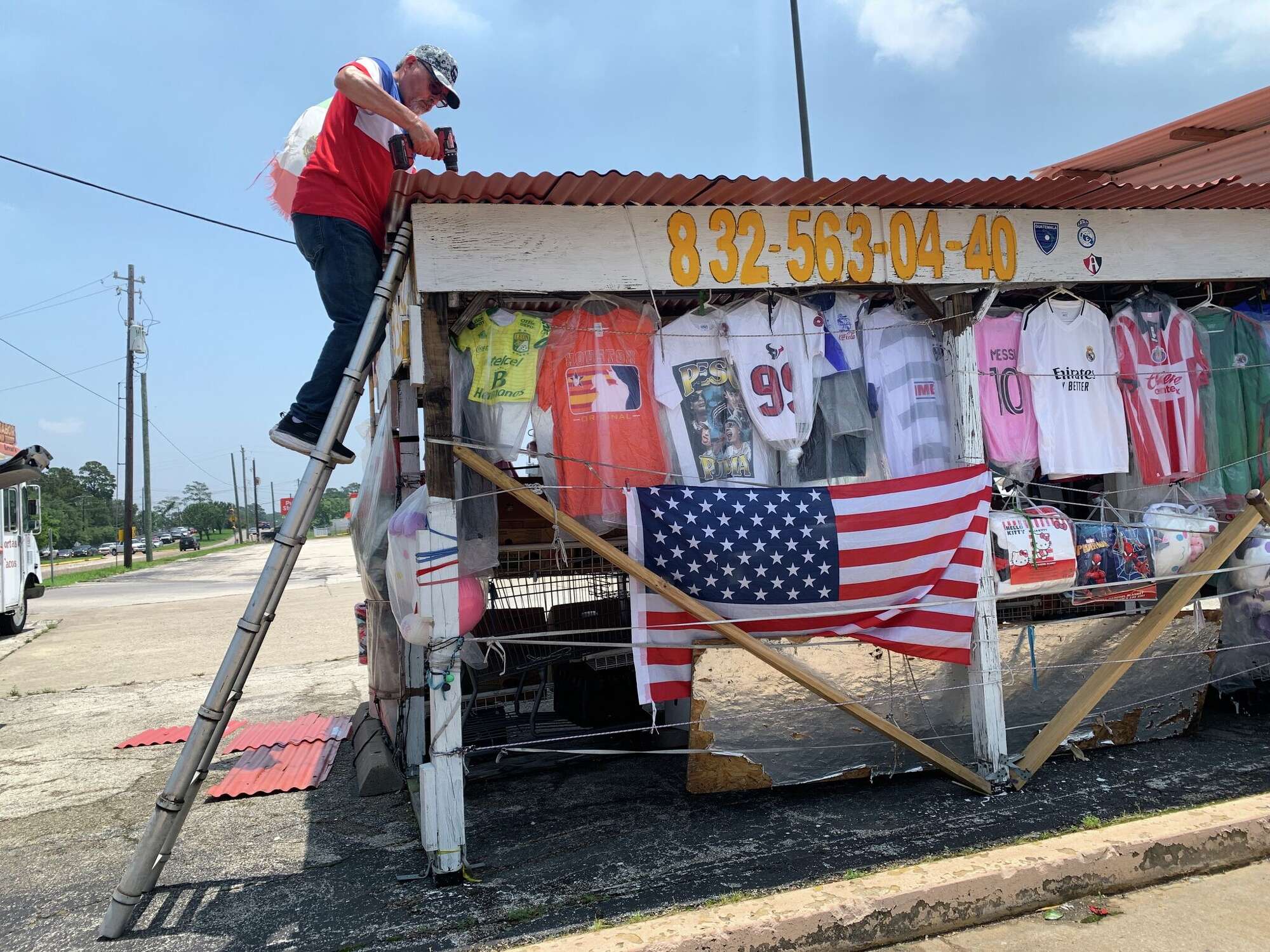 Photos: Aftermath from Houston's deadly storm and tornado