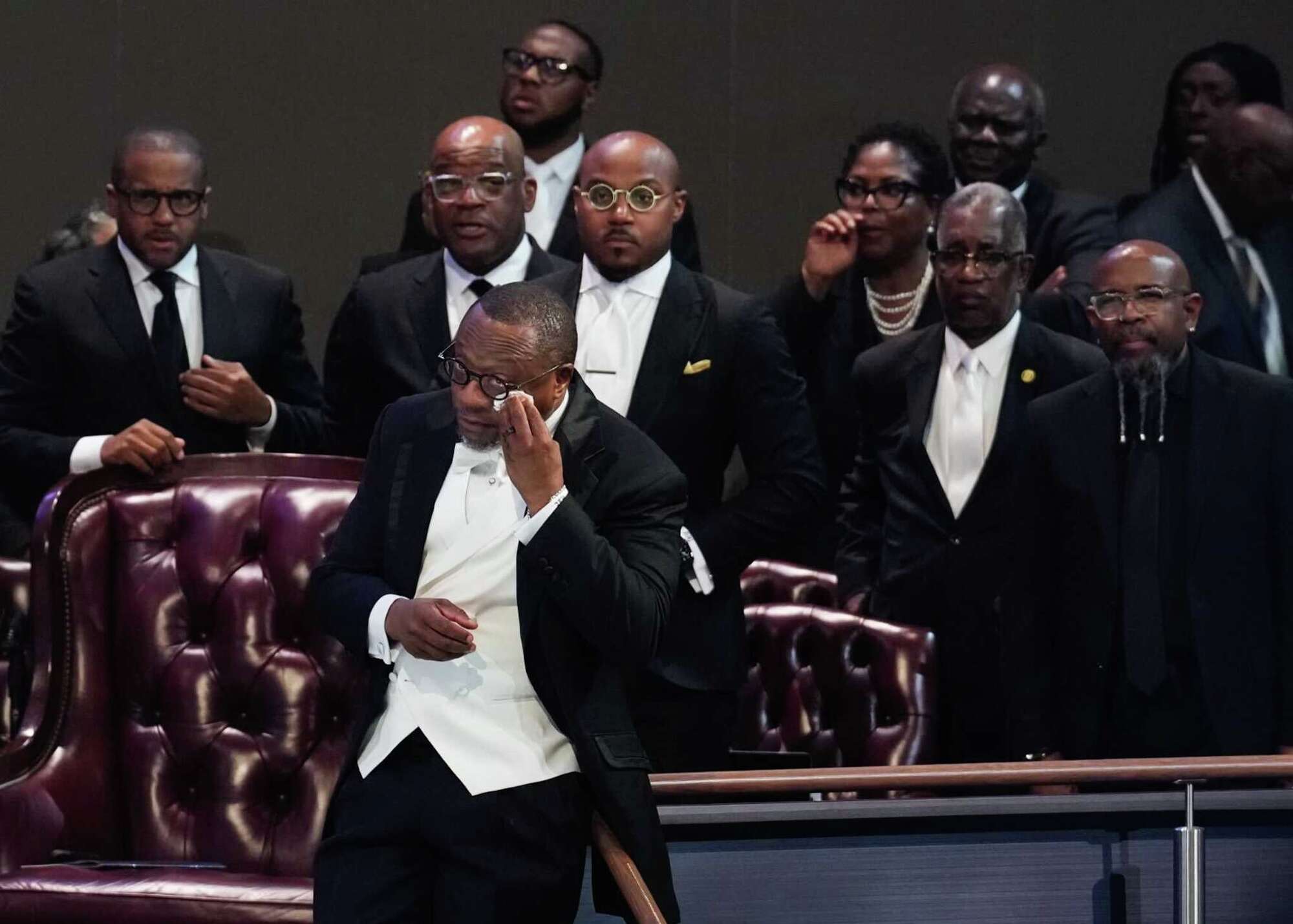 Photos: Memorial services for Rev. Bill Lawson at Houston's Wheeler ...