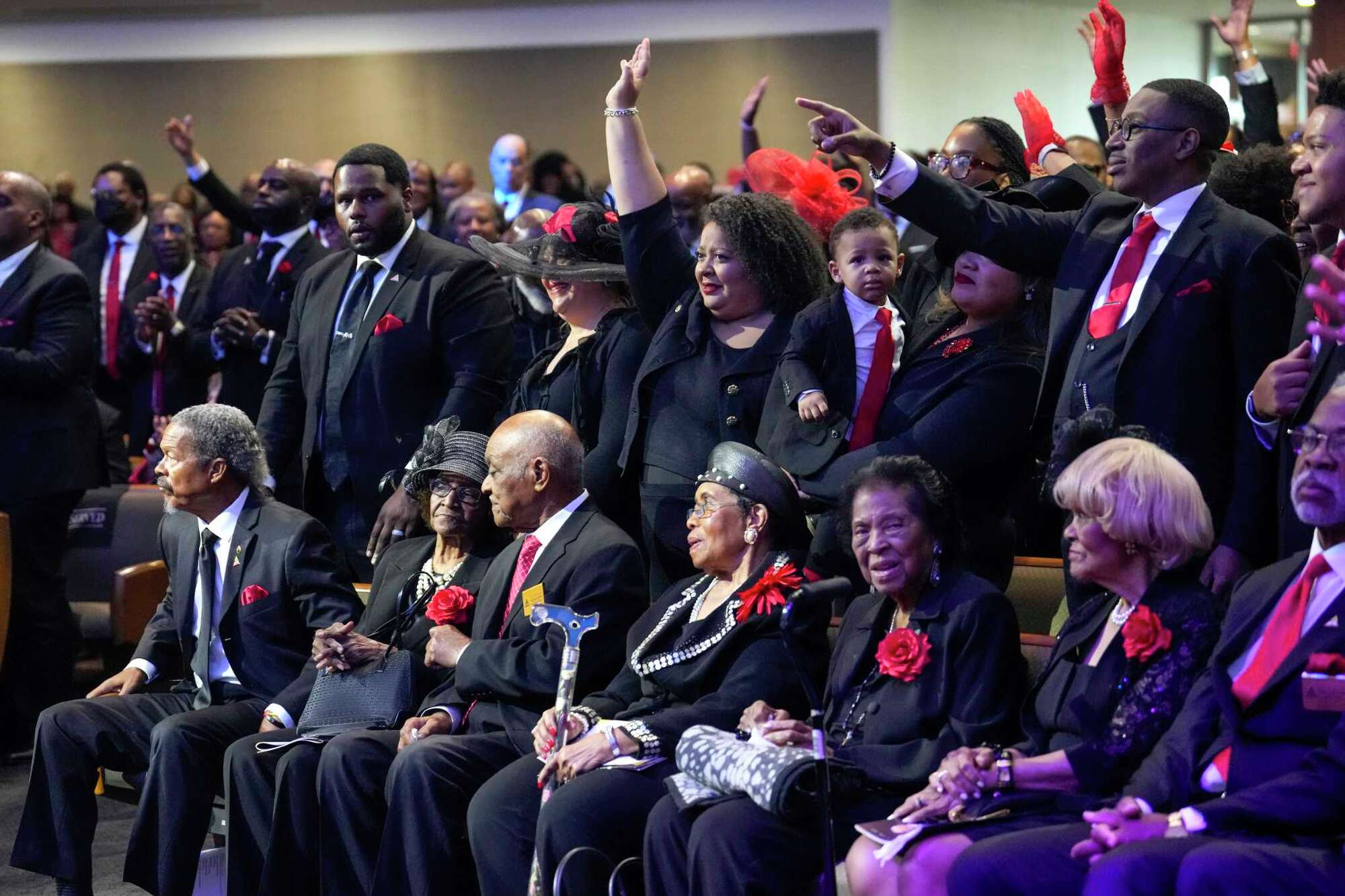 Photos: Memorial services for Rev. Bill Lawson at Houston's Wheeler ...