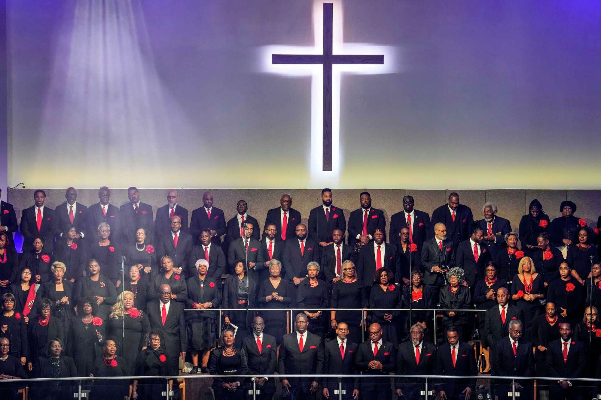 Photos: Memorial services for Rev. Bill Lawson at Houston's Wheeler ...