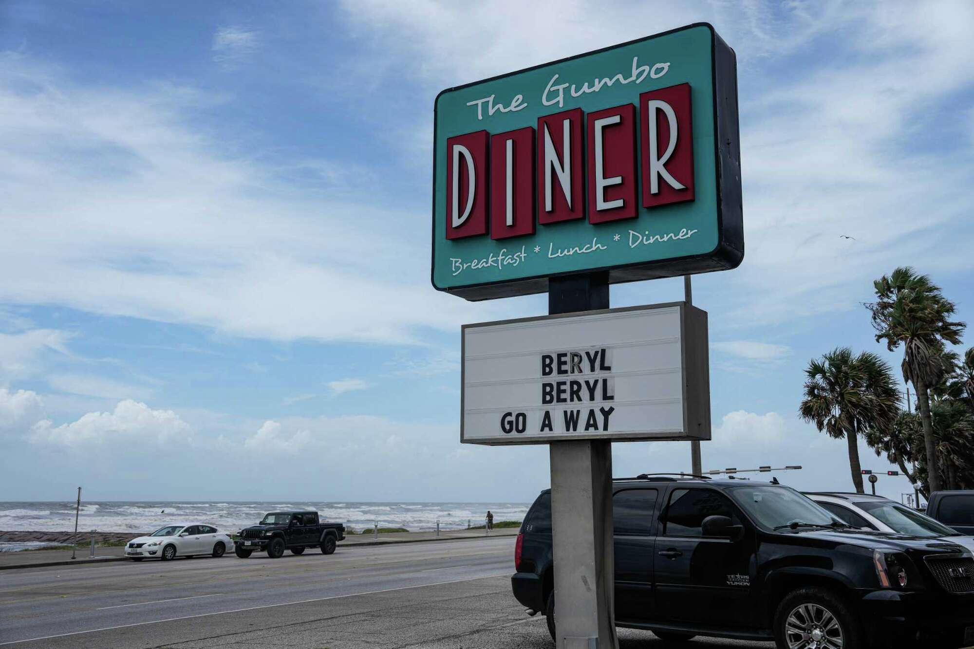 Photos from south Texas as Tropical Storm Beryl approaches land