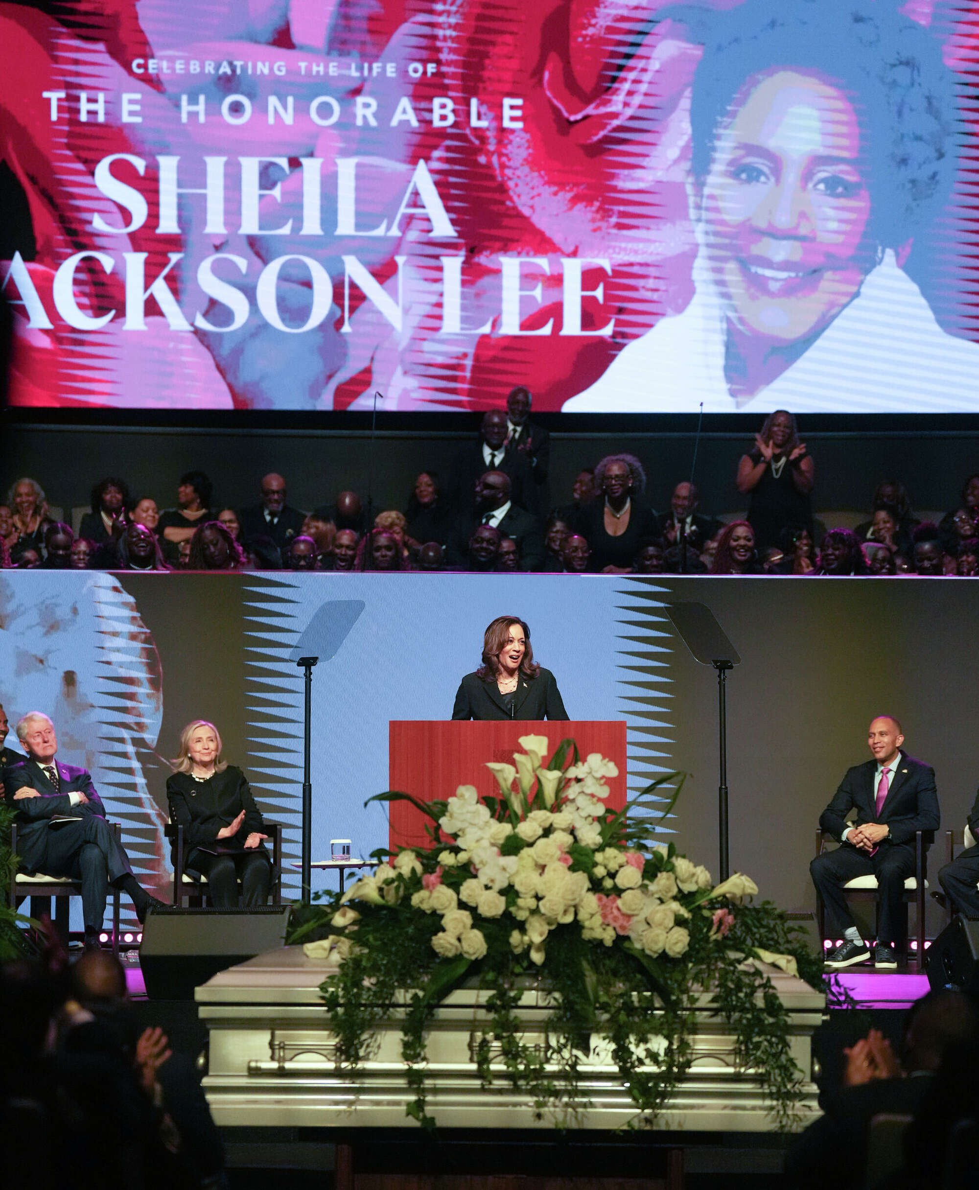Sheila Jackson Lee funeral: Celebrities, politicians in attendance