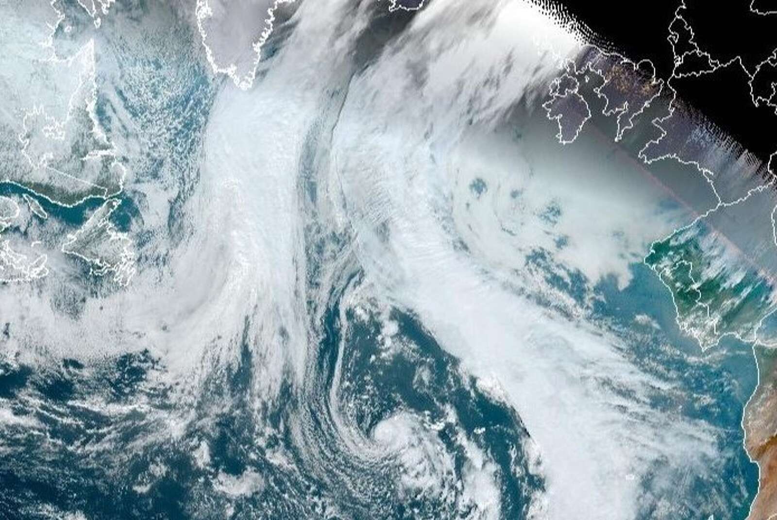 Track Patty's path in the Atlantic Ocean