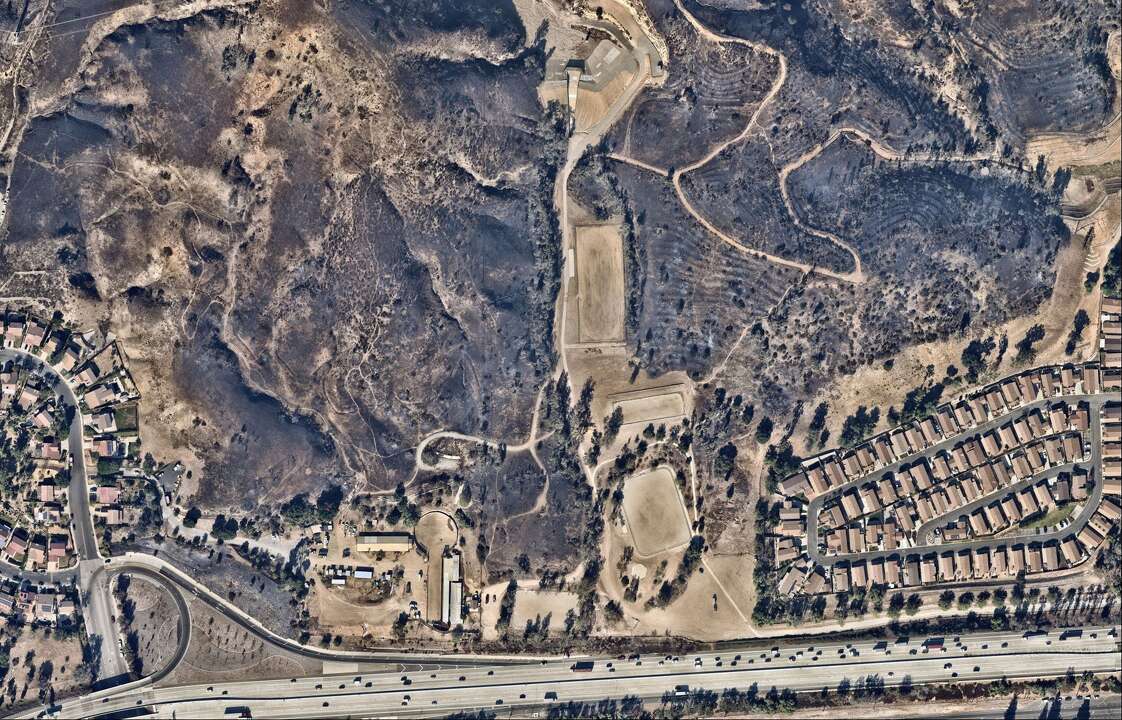 L.A. fires: Satellite, aerial images show wildfire destruction