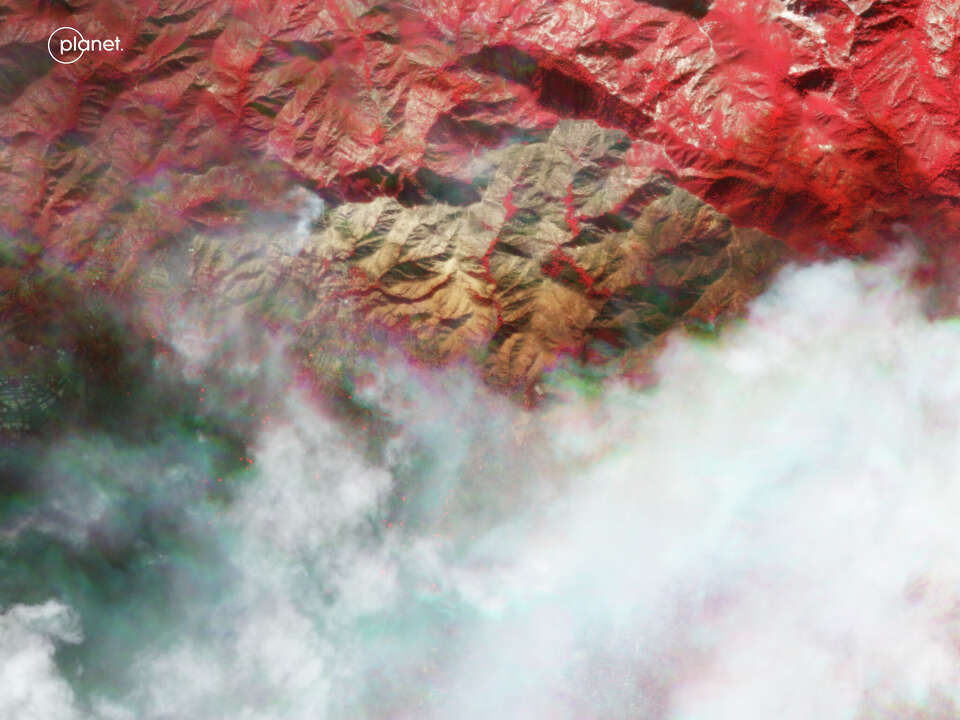 L.A. fires: Satellite, aerial images show wildfire destruction