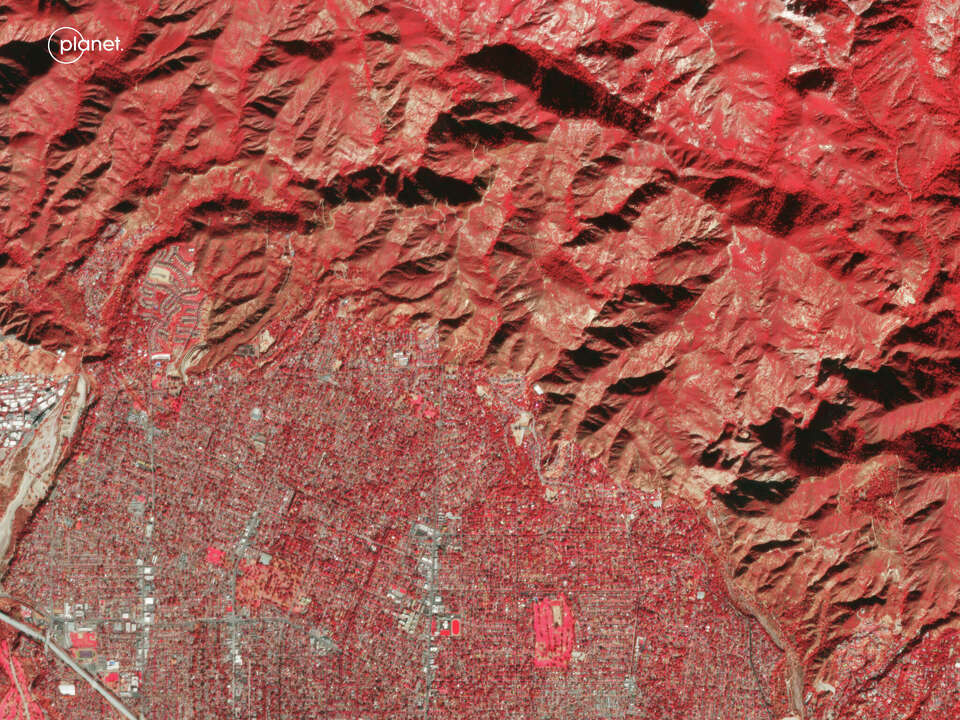 L.A. fires: Satellite, aerial images show wildfire destruction