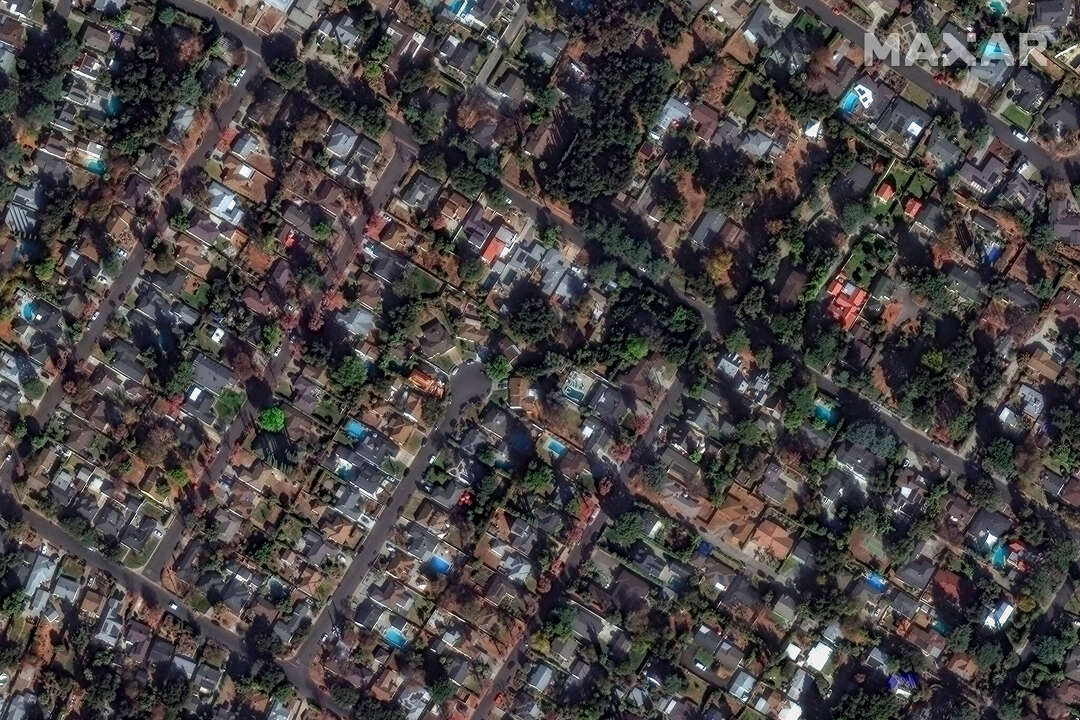 L.A. fires: Satellite, aerial images show wildfire destruction